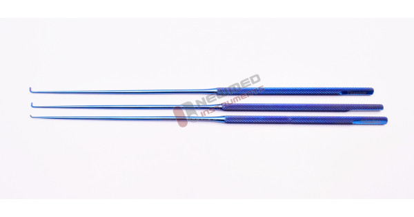 New Med - Rhoton Micro Right Angled Hook | New Med Instruments