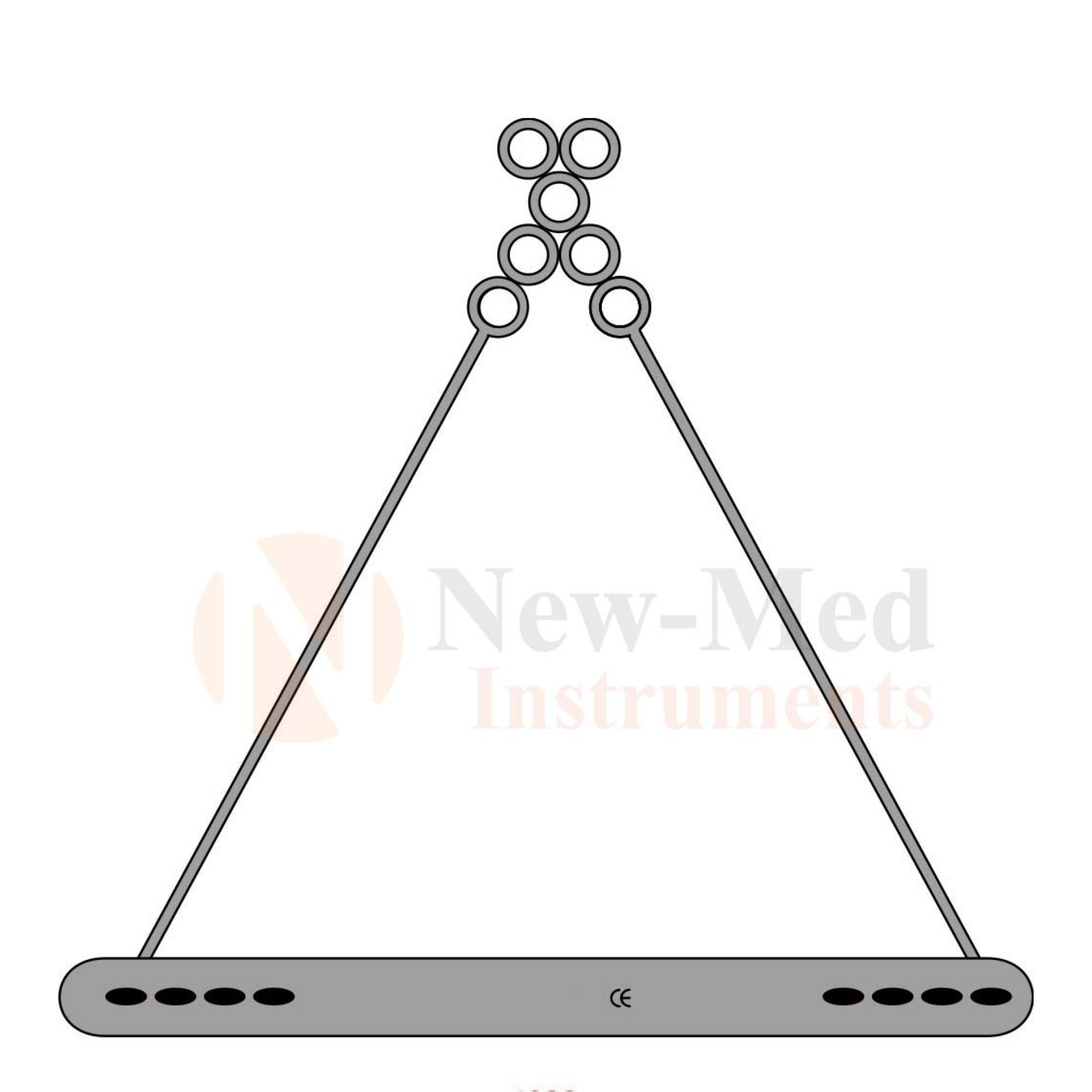 Draffin Bipod Stand with Plates | New Med Instruments