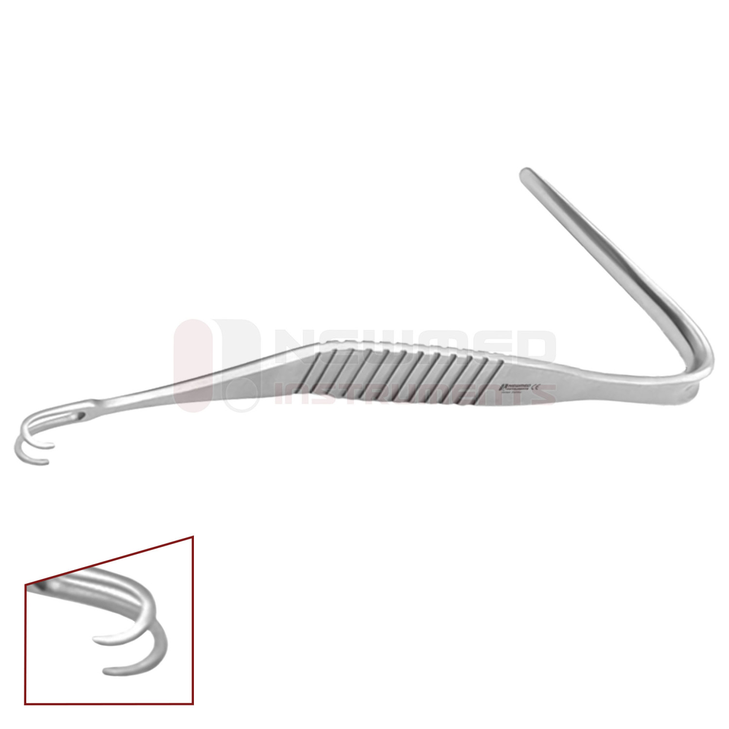 Double Ended Aufricht Walter Nasal Retractor | New Med Instruments