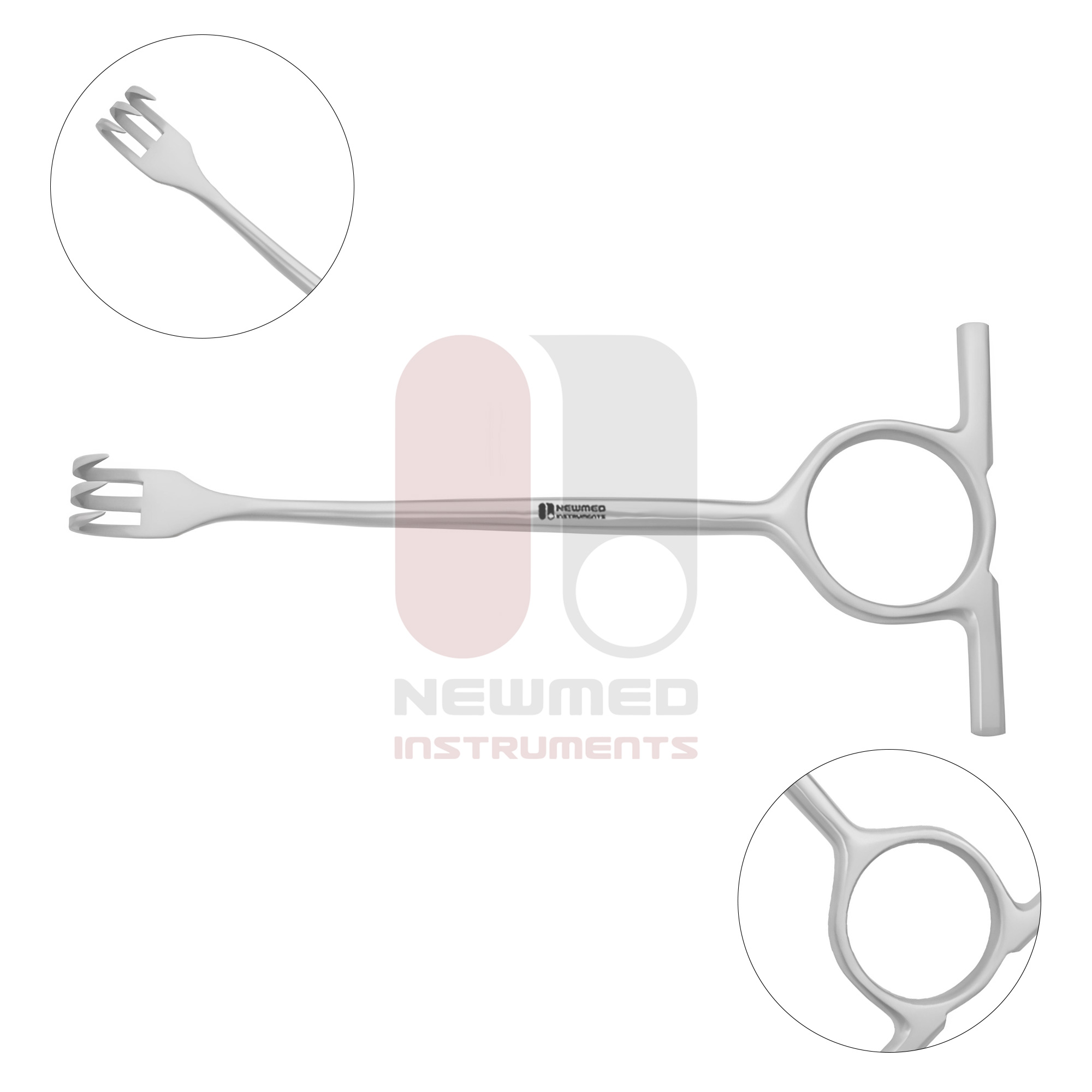 Williger Retractor 3 Sharp Prongs | New Med Instruments