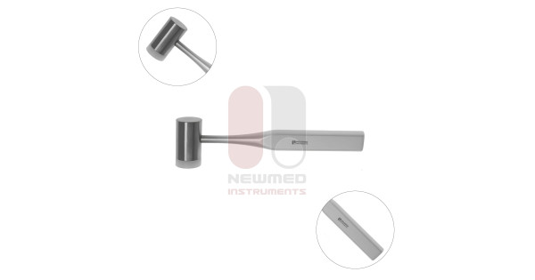 Metal Mallet with Replaceable Nylon | New Med Instruments
