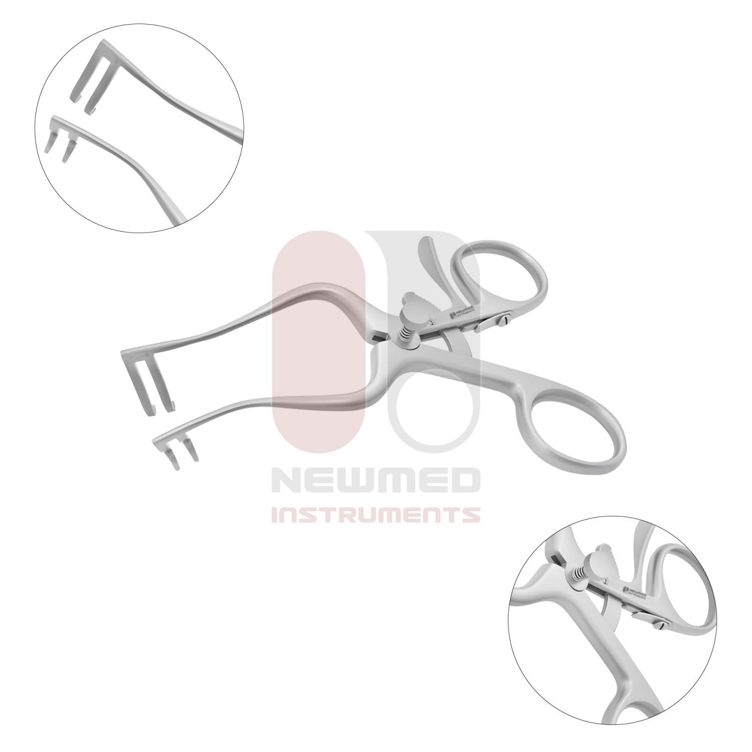 Plester Retractor 2:2 Prongs | New Med Instruments