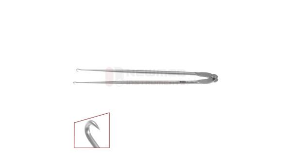 Humby Swivel Skin Hook - 2 Prongs | New Med Instruments