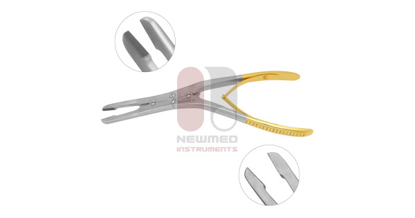 Rubin Septal Morselizer Forceps - Tungsten Carbide | New Med Instruments