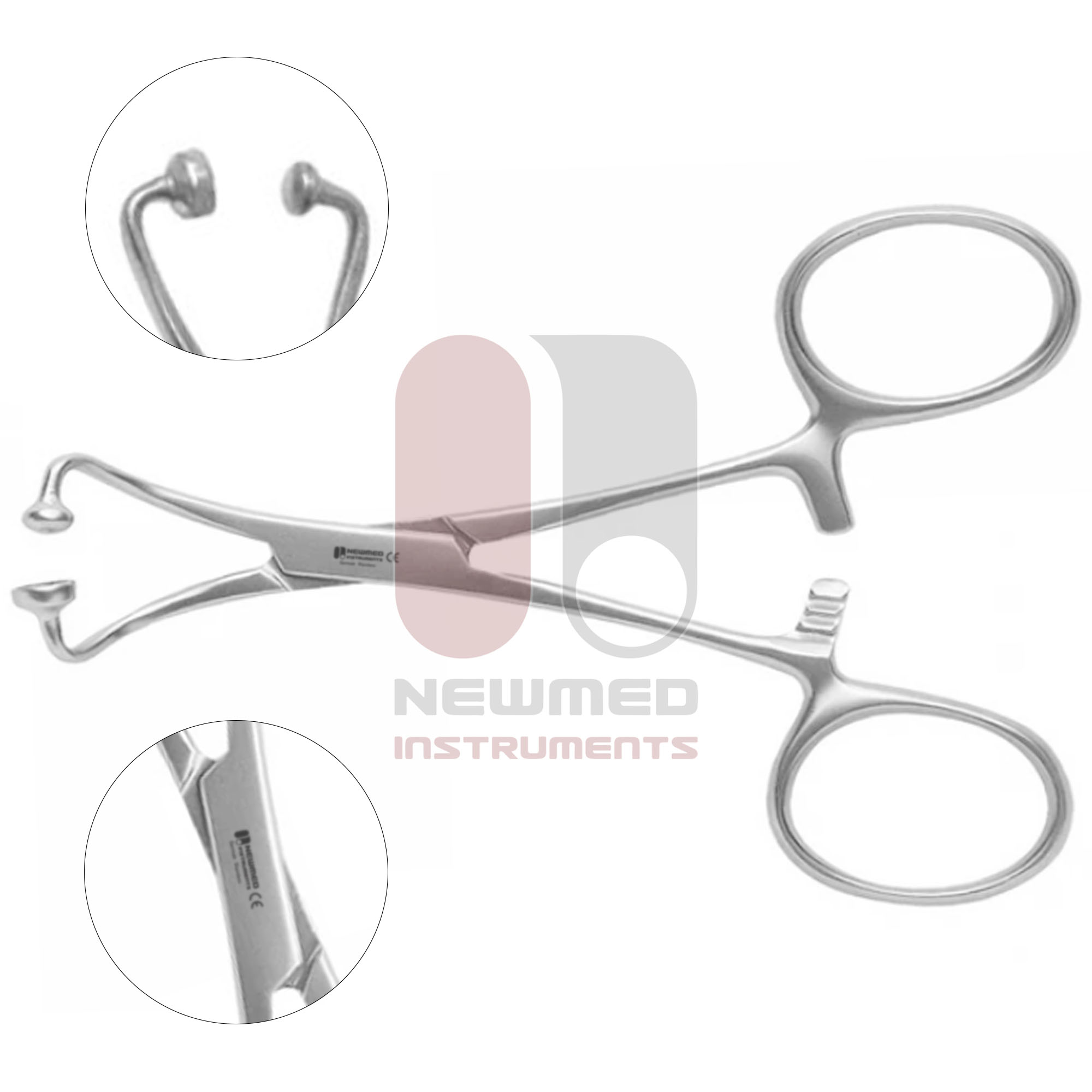 Backhaus Ball Socket -Towel Clamp | New Med Instruments
