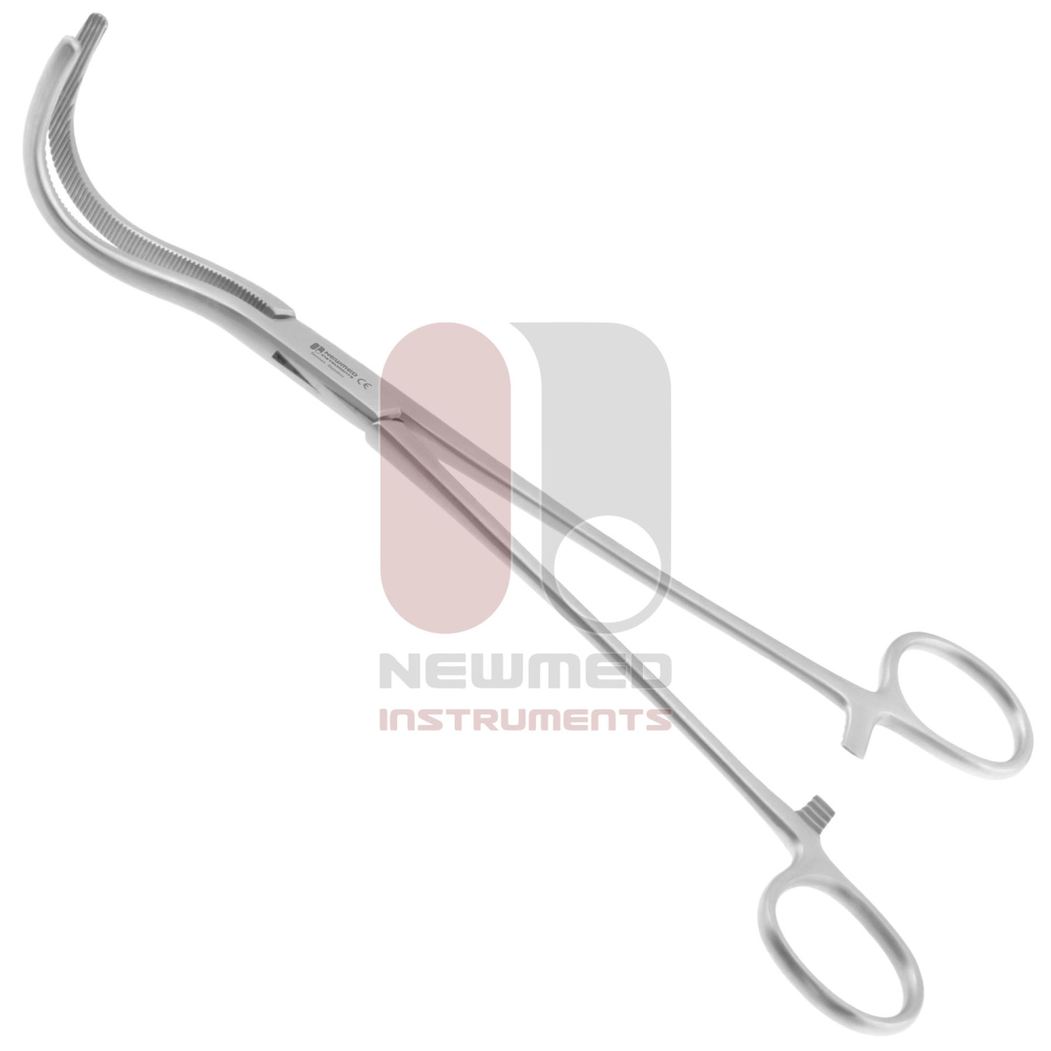 Guyon Kidney Clamp - Double curved Jaws | New Med Instruments