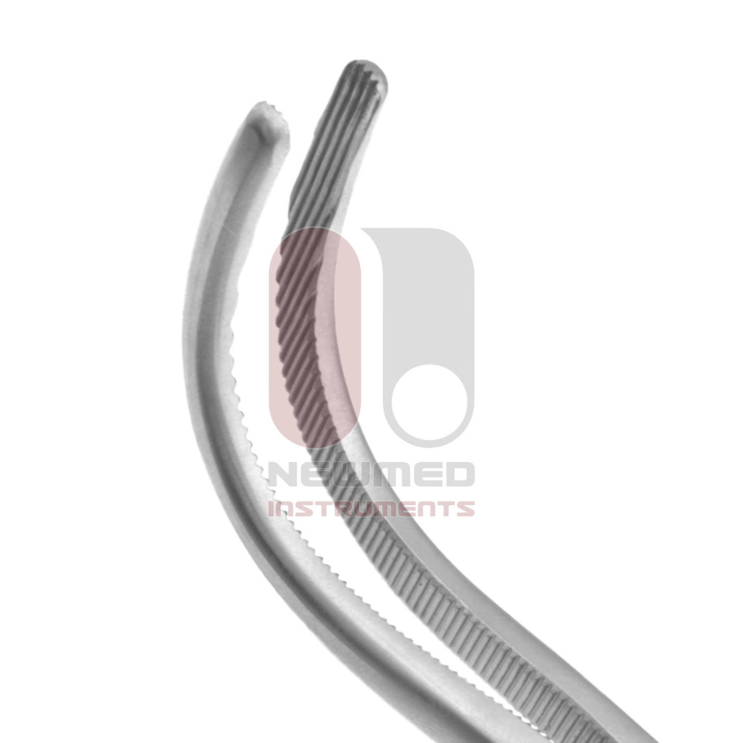 Guyon Kidney Clamp - Double curved Jaws | New Med Instruments