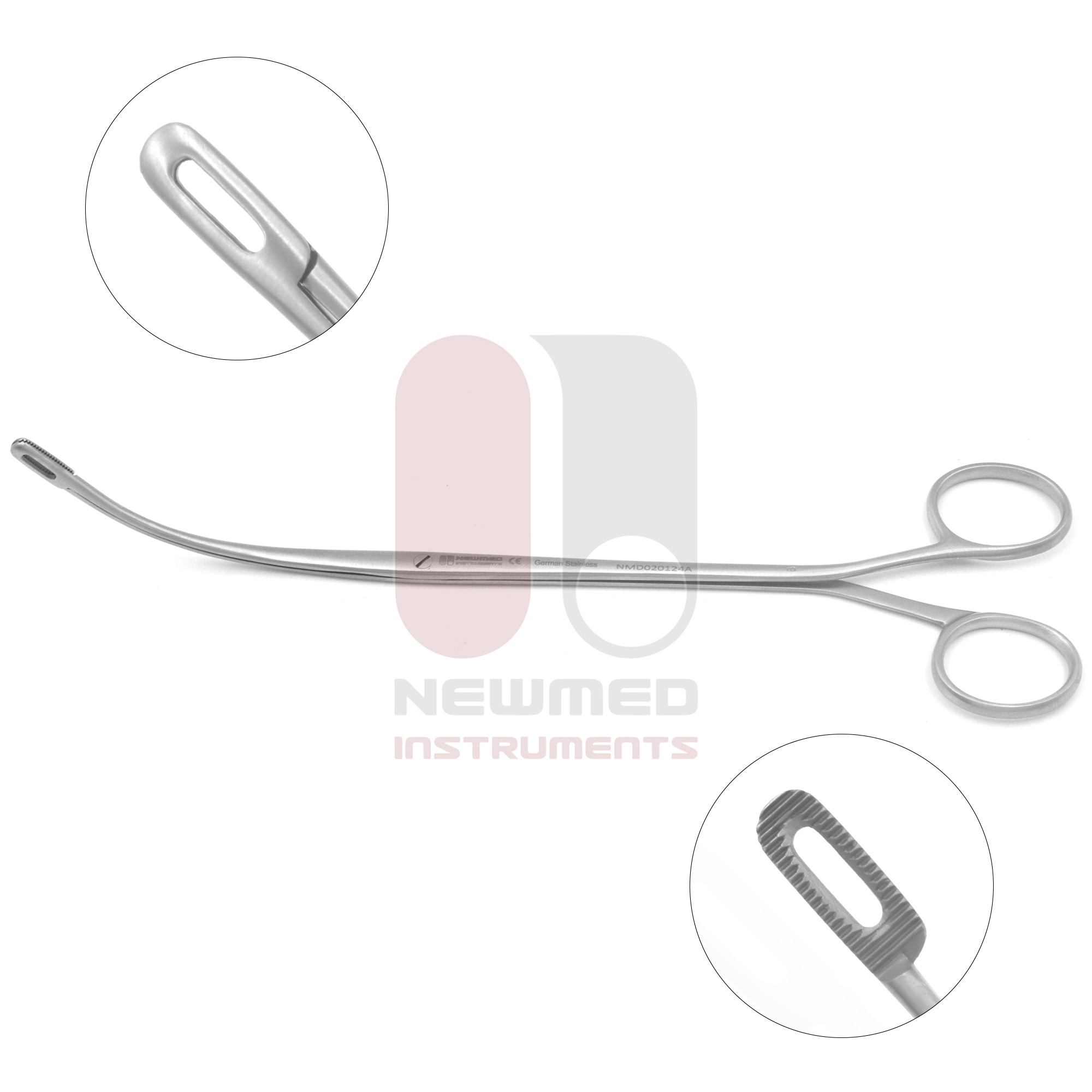 Randall Kidney Stone Forceps - Fully Curved | New Med Instruments