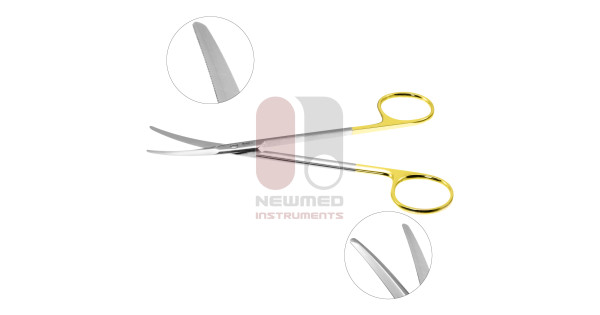 Kaye Face Lift Scissors Curved Serrated | New Med Instruments