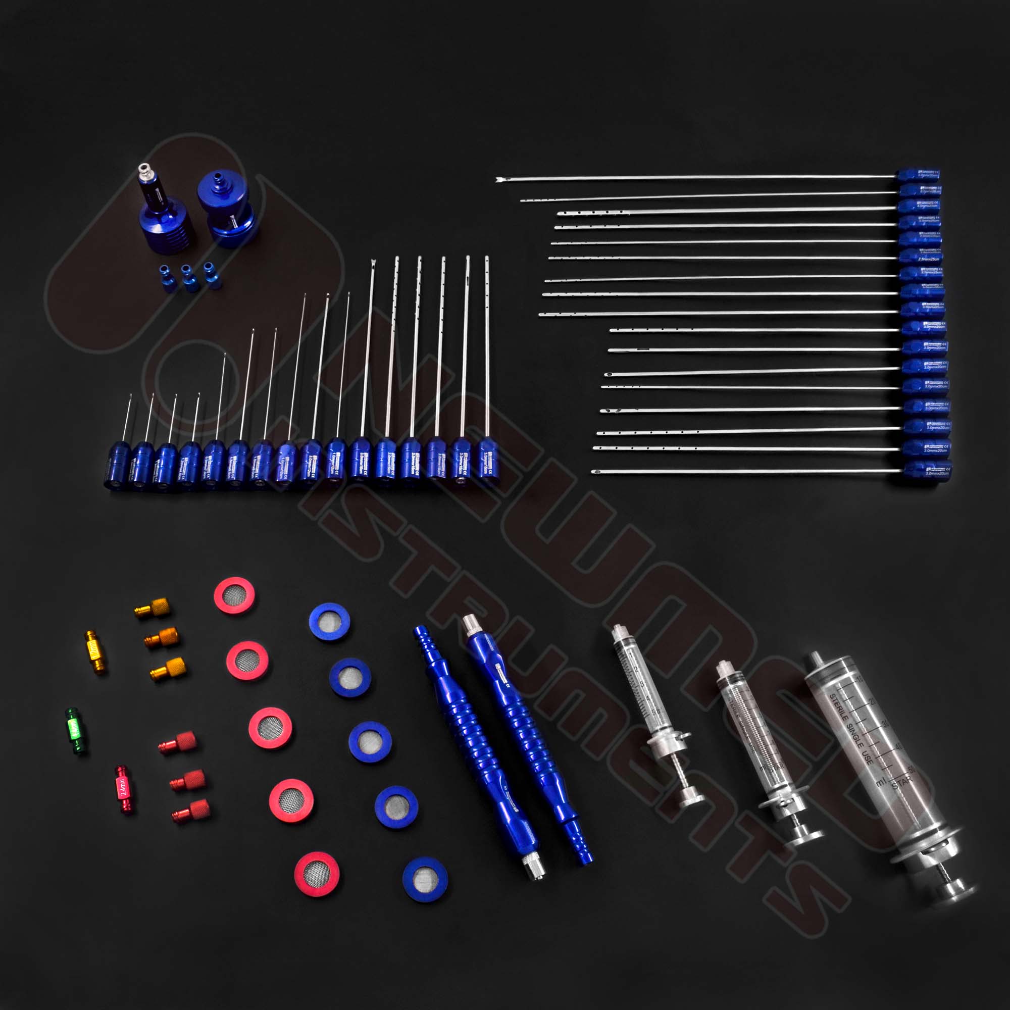 Liposuction Cannula Set - Fat Grafting Cannula - Liposuction ...