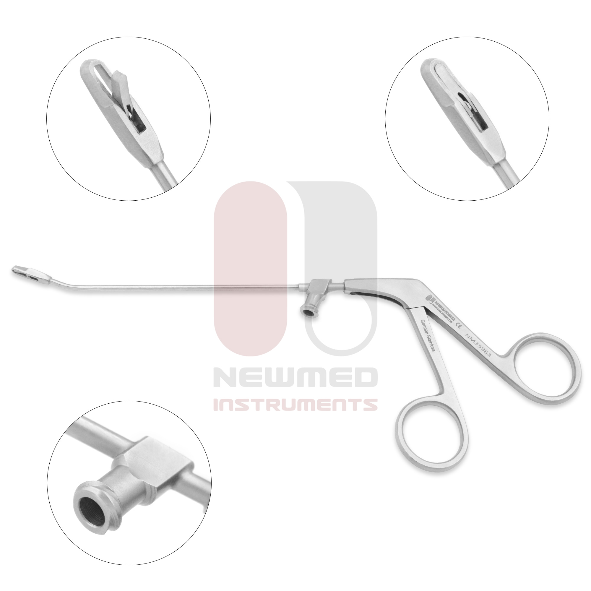 Kuhn Frontal Sinus Forceps - 60 degrees | New Med Instruments