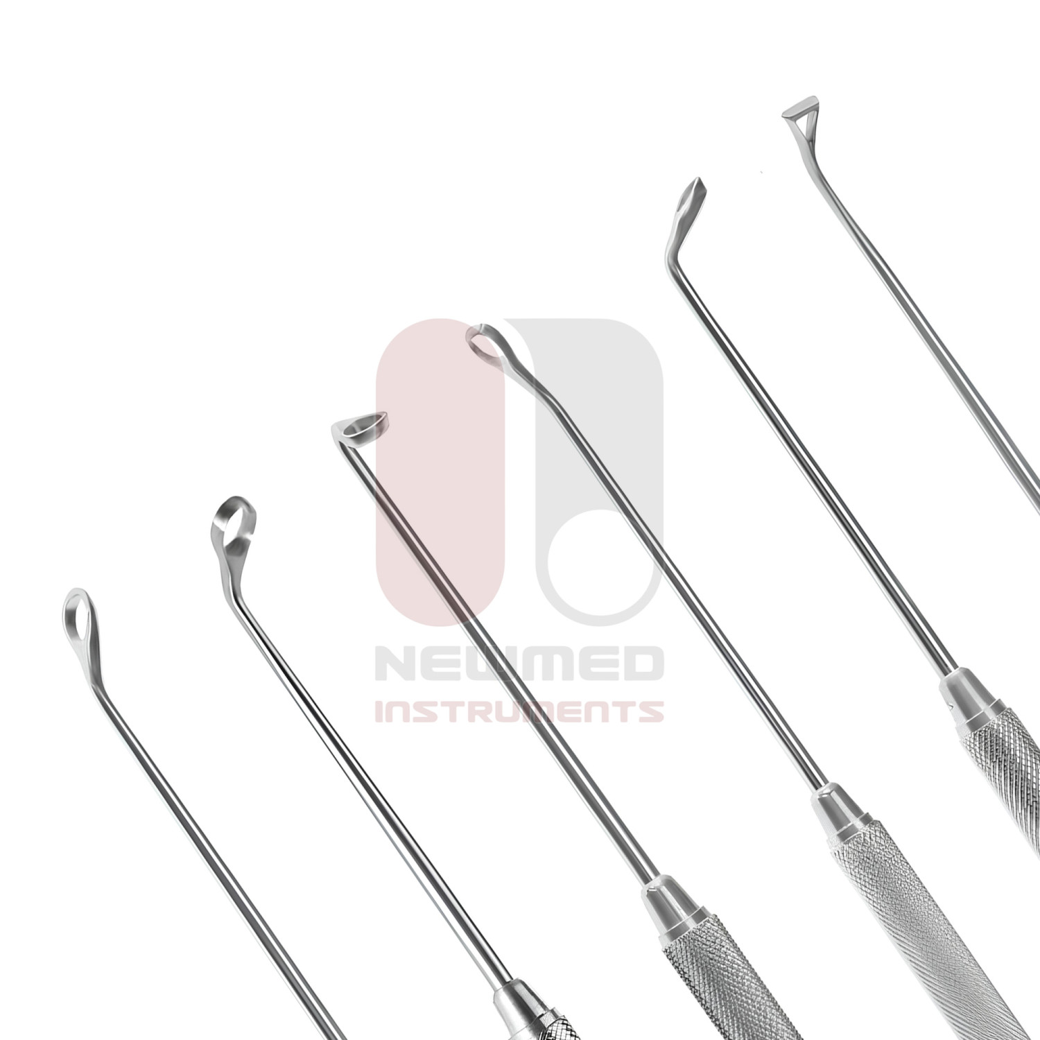 Coakley antrum curette - Set of 6 PCS | New Med Instruments