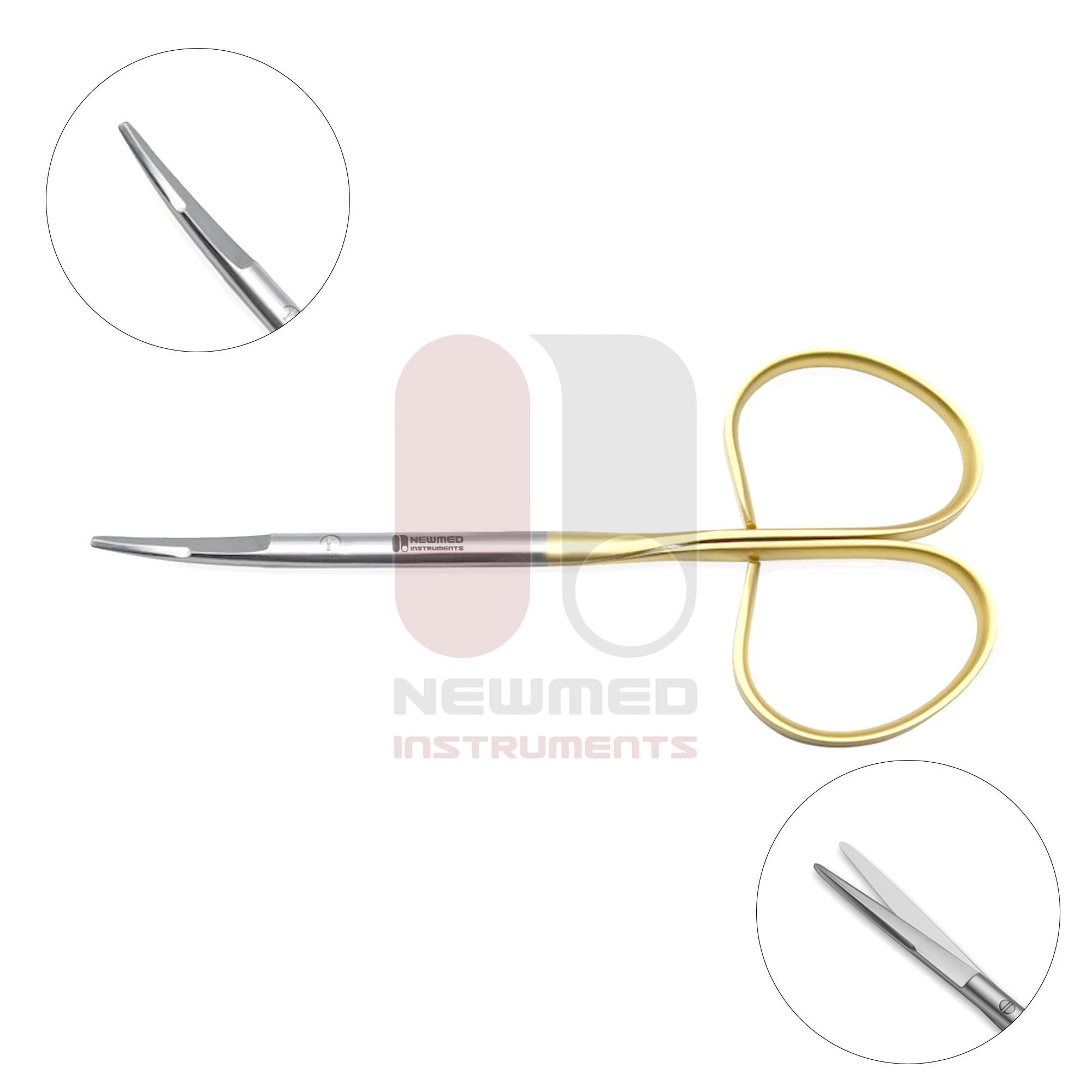 Kaye Serrated Blepharoplasty Scissors | New Med Instruments