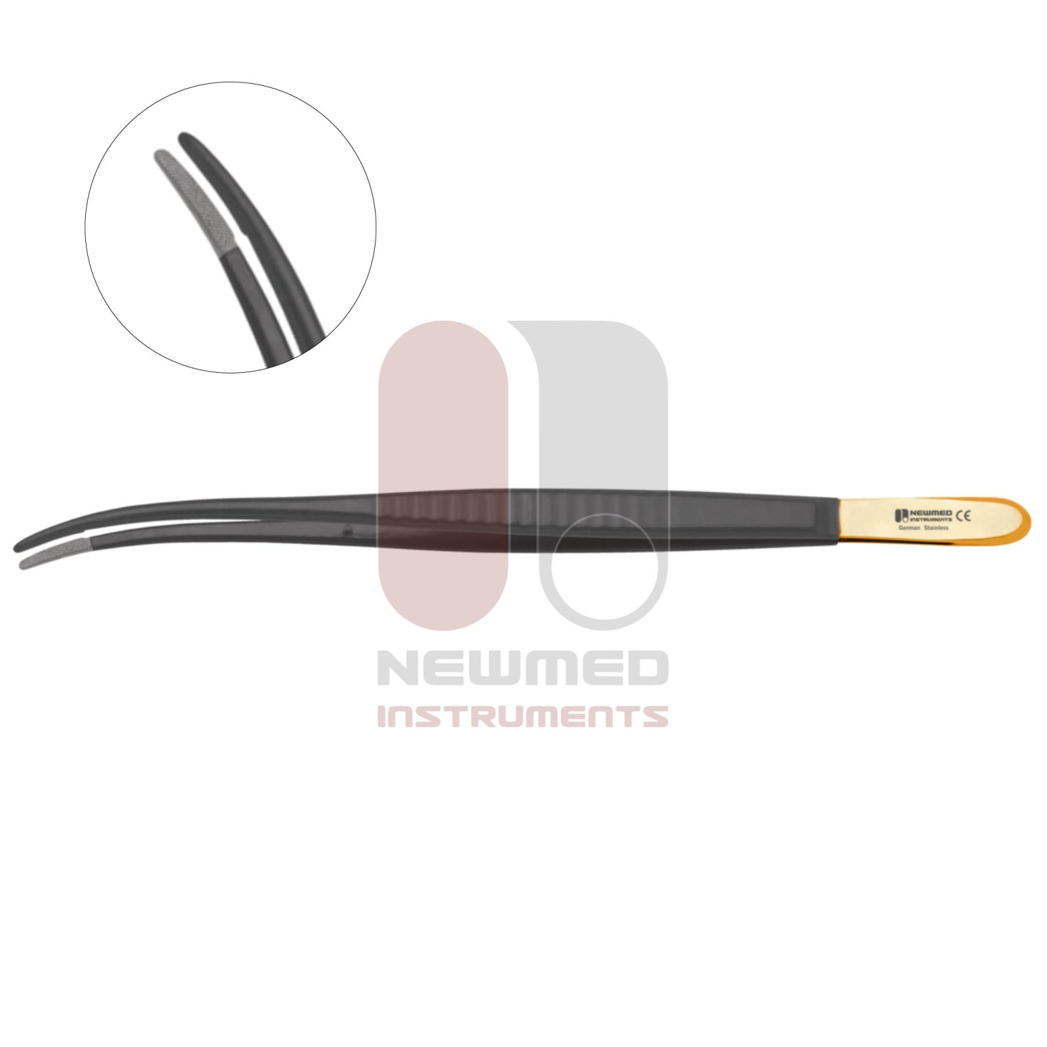 Maxwell Insulated Forceps - Tungsten Carbide | New Med Instruments