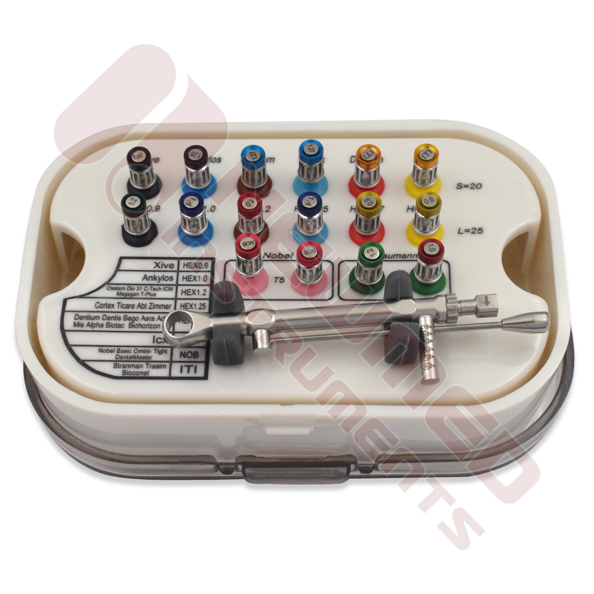 Dental Prosthetic Universal Implant Kit | New Med Instruments