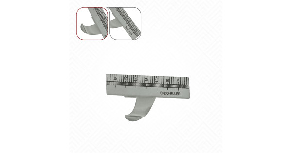 Single-Sided Endo Ring Ruler | New Med Instruments