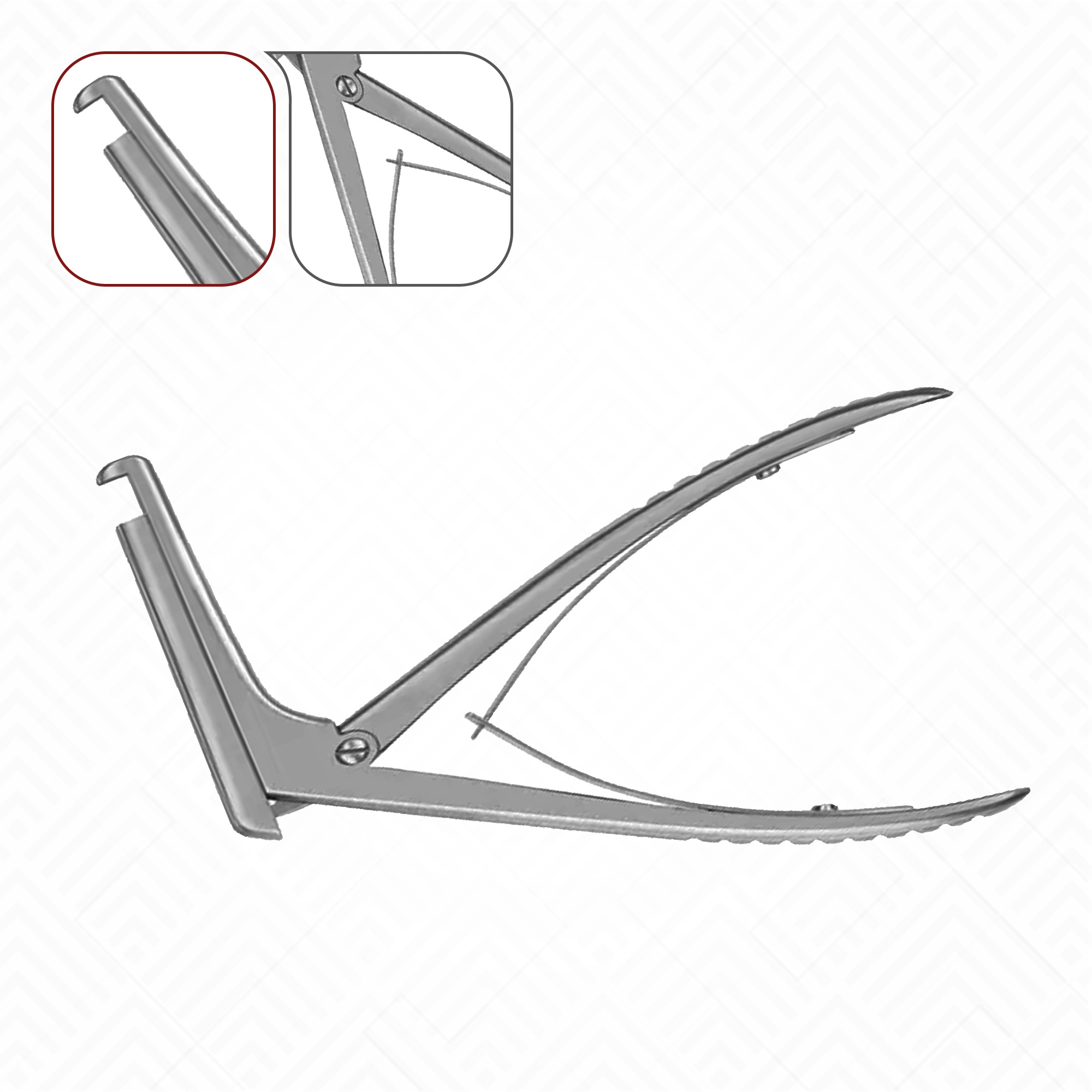 Maxillofacial Kerrison Rongeur | New Med Instruments