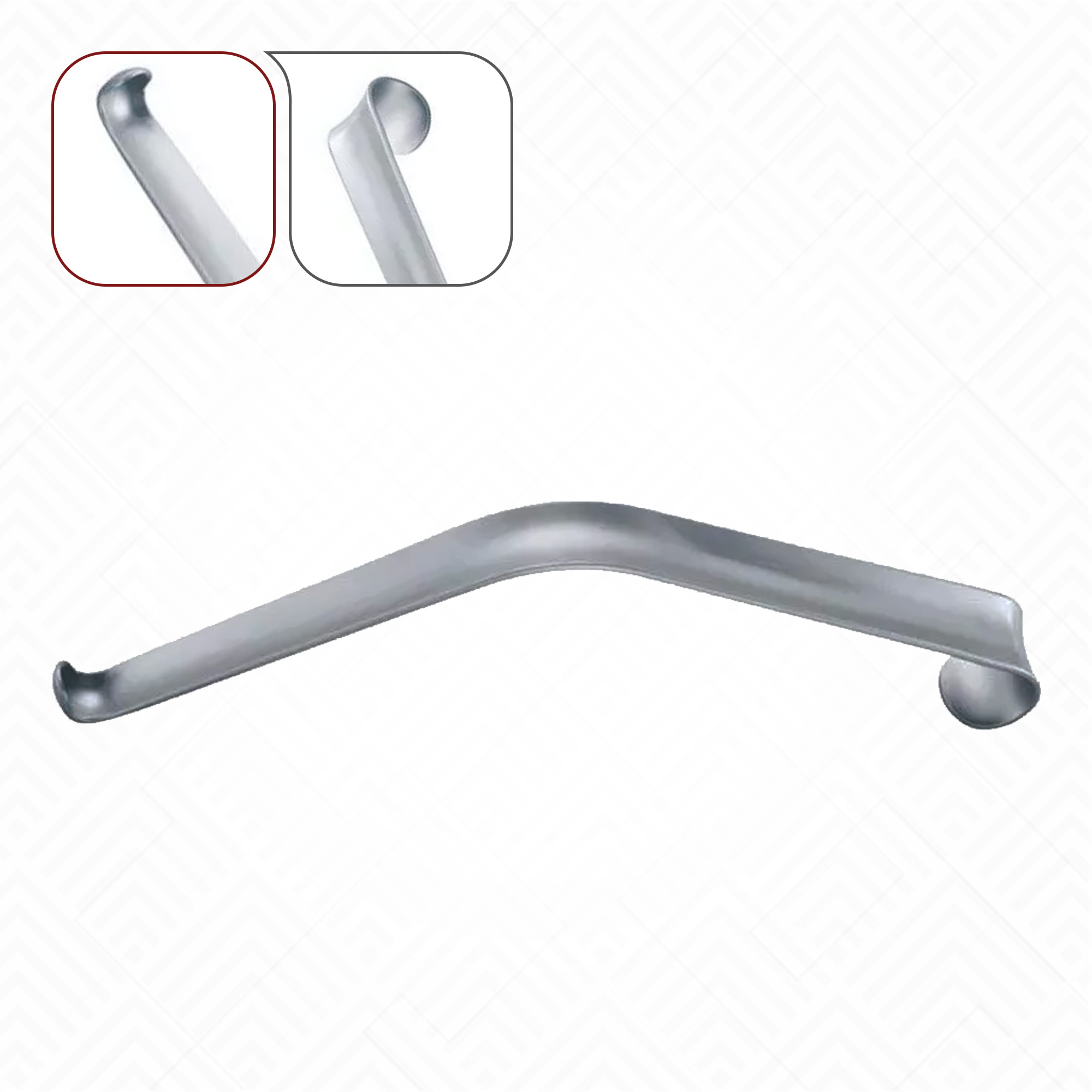 Retractor del canal mandibular maxilofacial