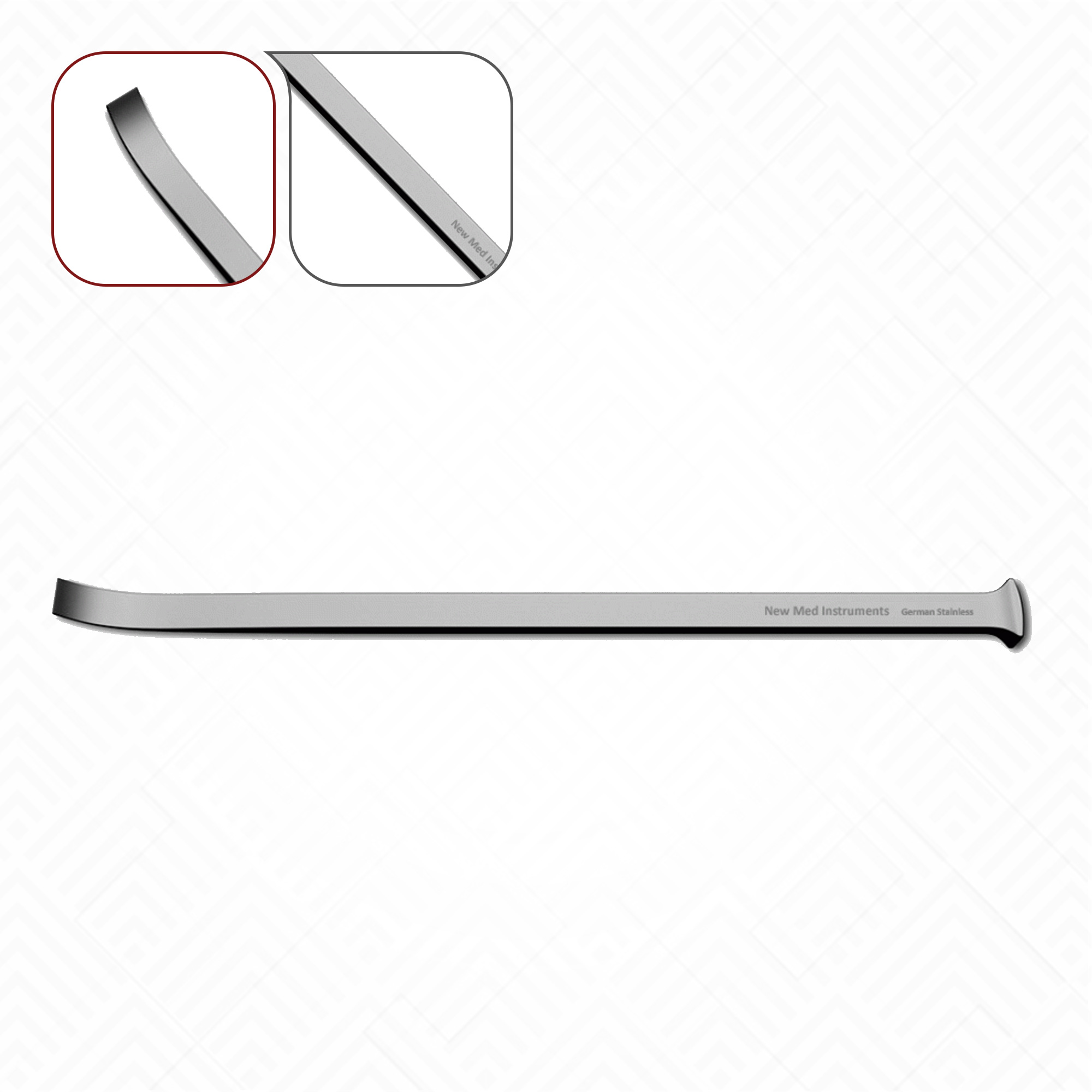 Curved Obwegeser Pterygoid Osteotome | New Med Instruments