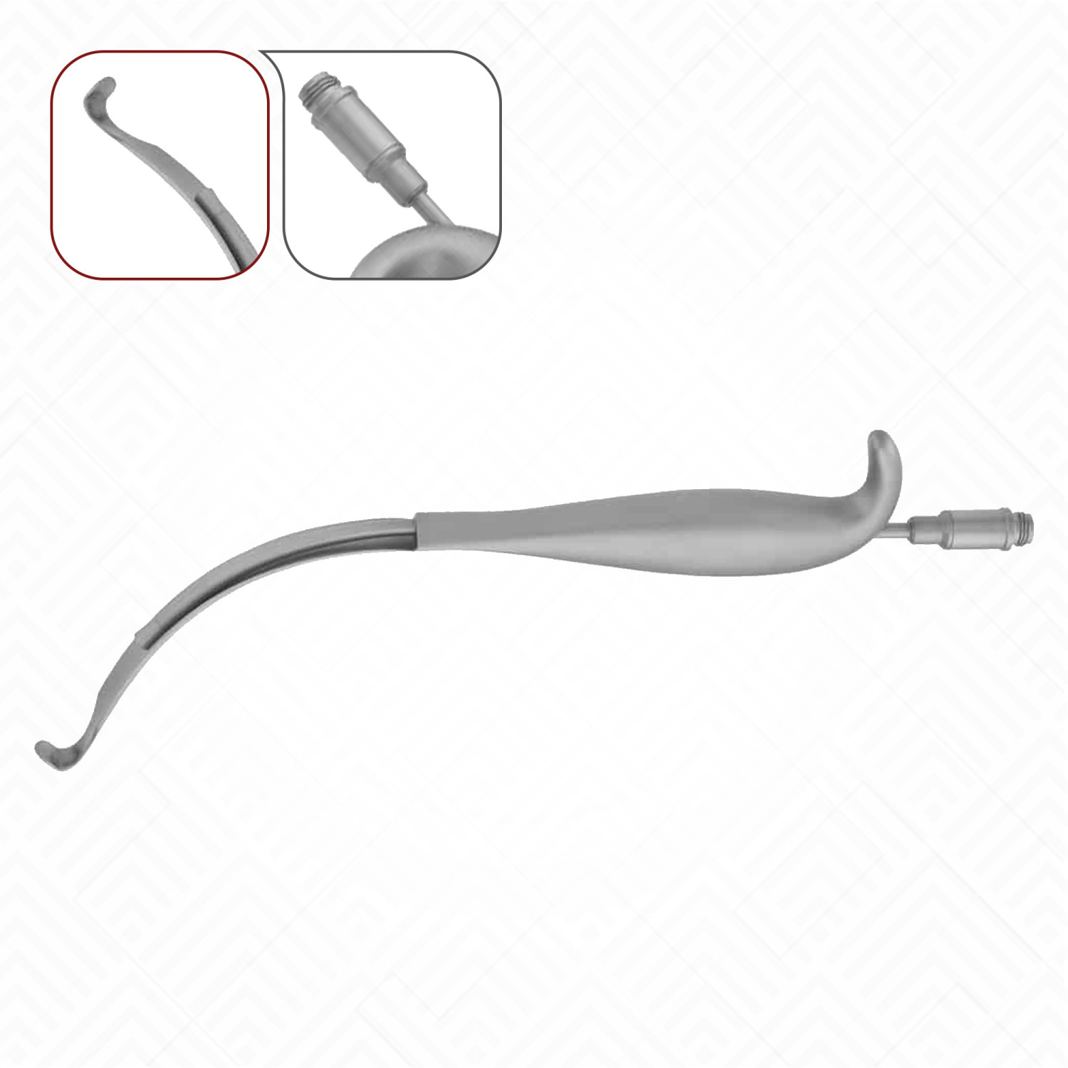 Maxillofacial Sigmoid Notch Retractor | New Med Instruments