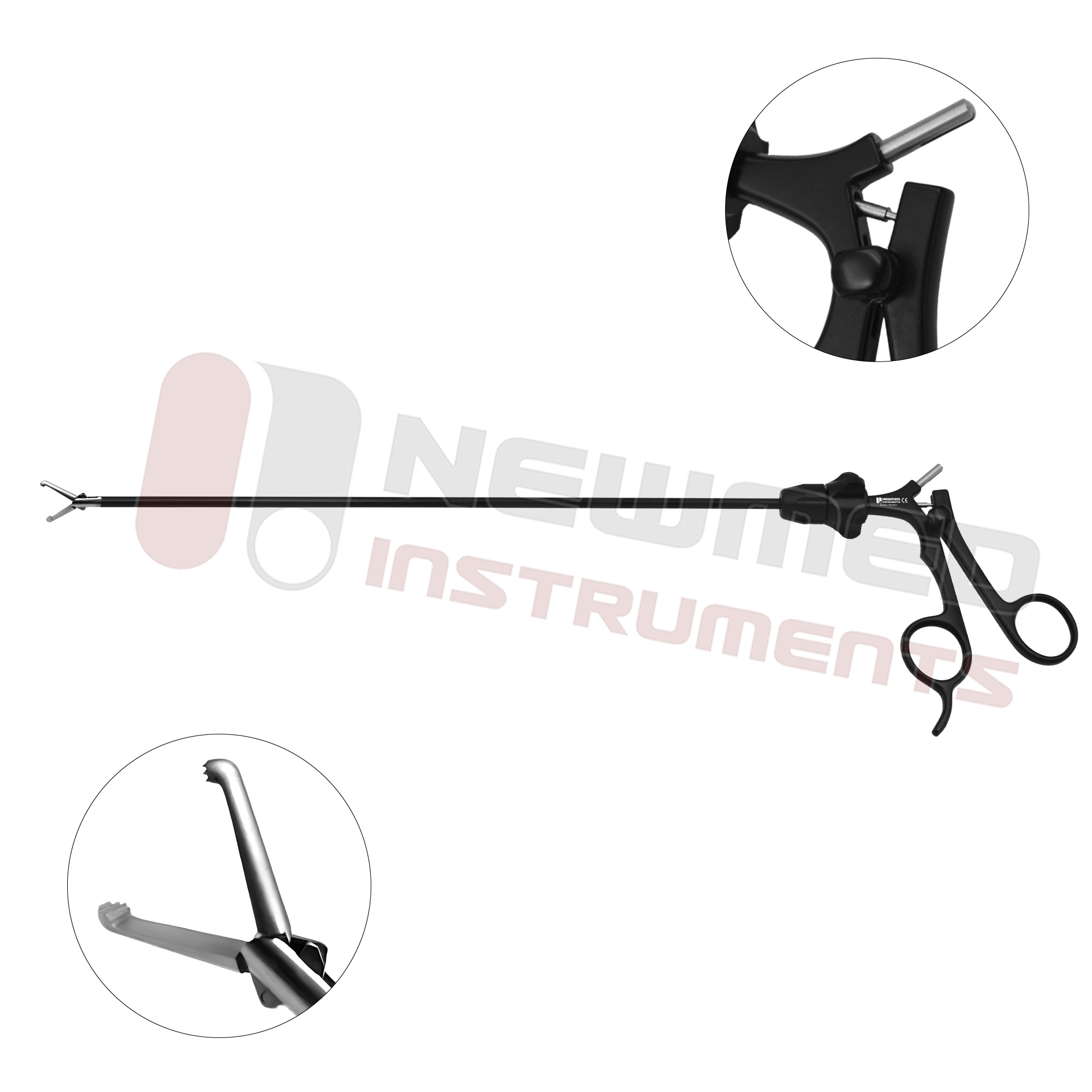 Laparoscopic Precise Blunt Grasping Forceps | New Med Instruments