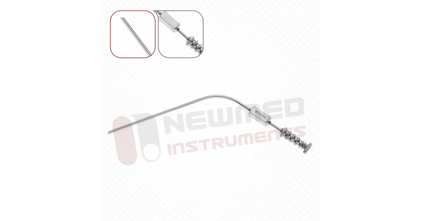 Angled Baron Suction Tube | New Med Instruments