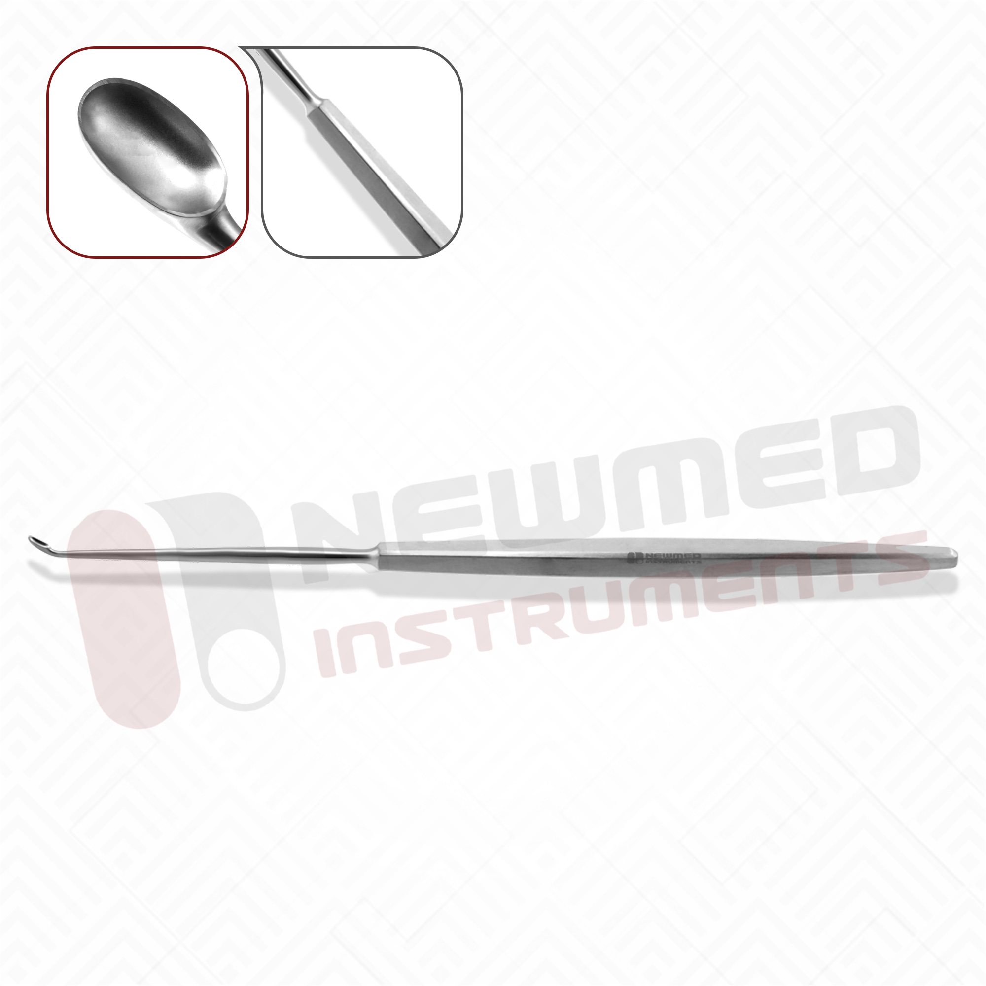 Oval Antrum curette | New Med Instruments