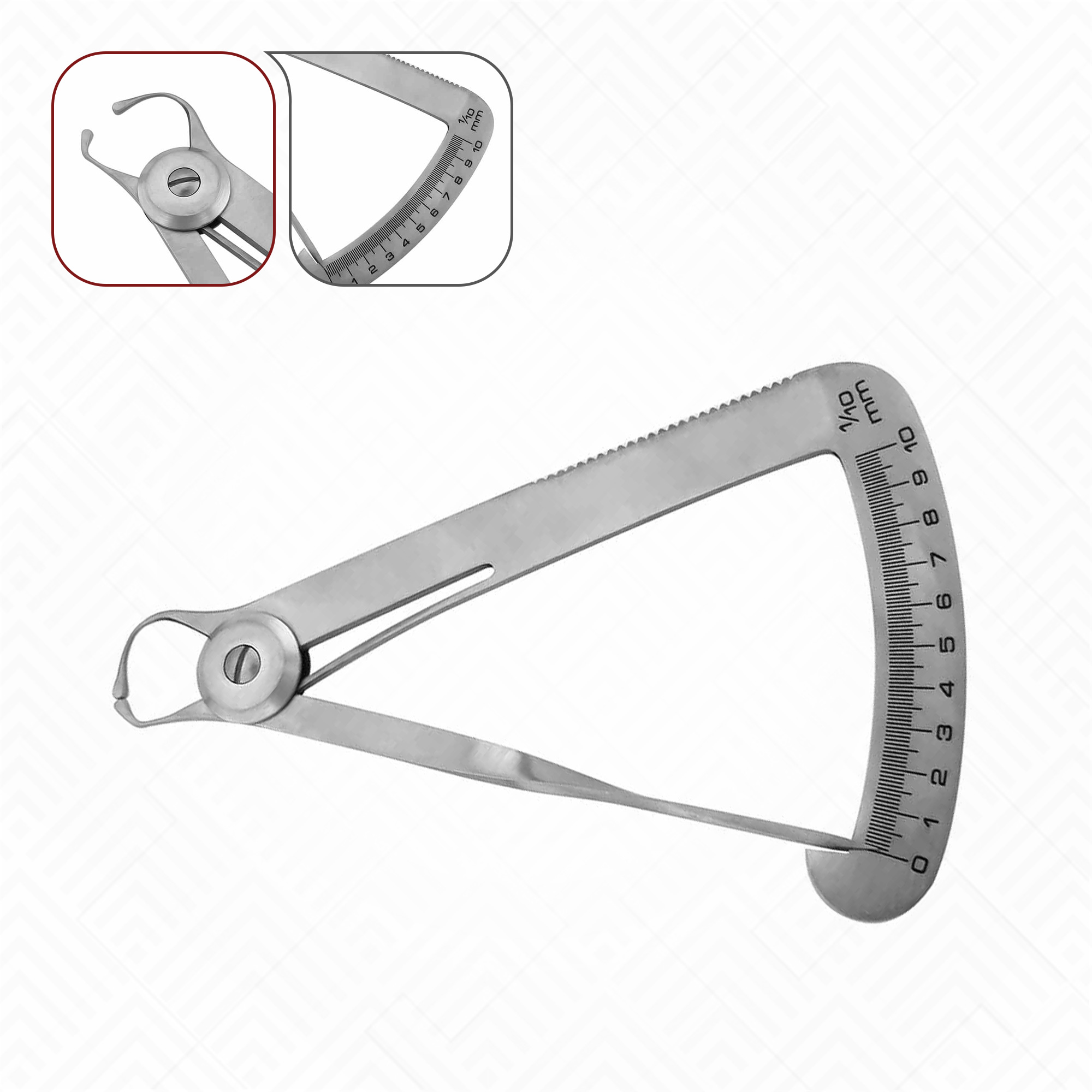 Dental Iwanson Spring Caliper | New Med Instruments