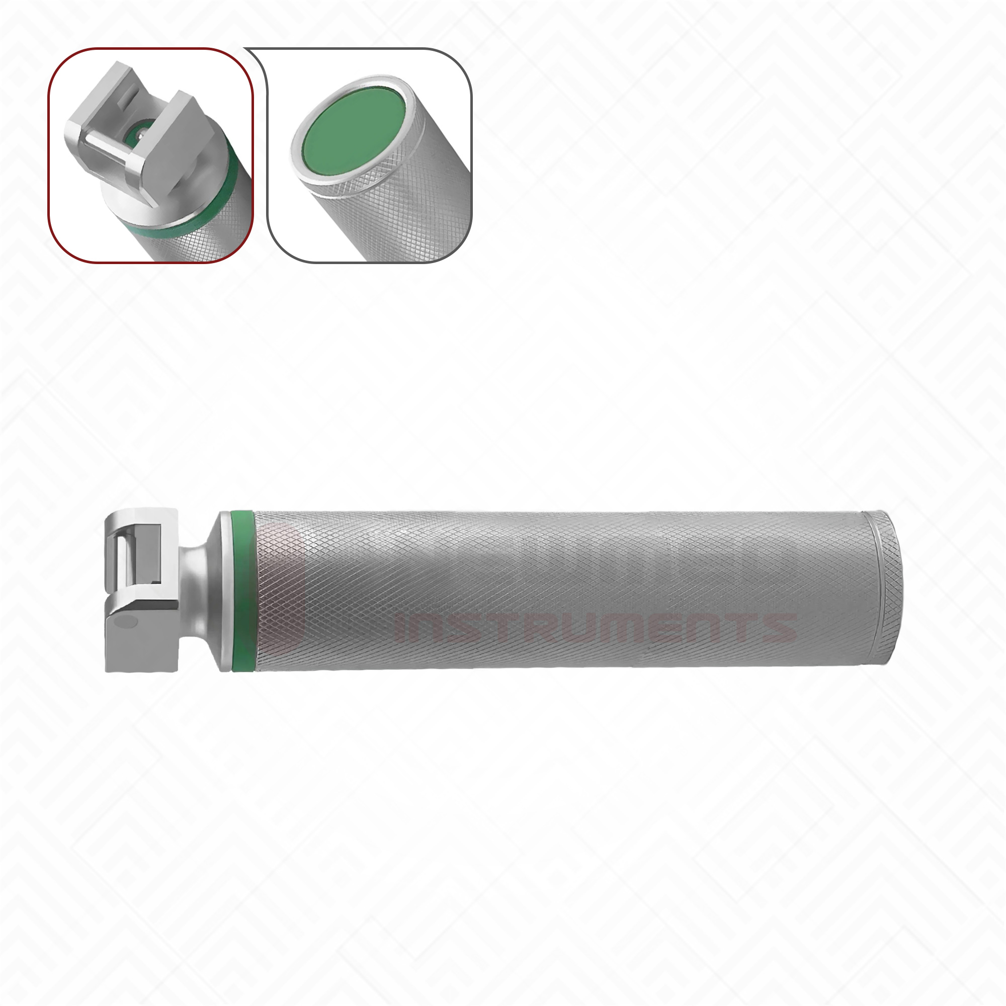 Fiber Optic Aluminium Laryngoscope | New Med Instruments