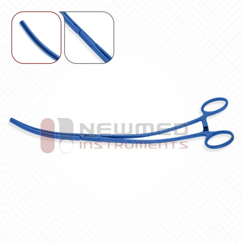 Guyon Kidney Clamp - Double curved Jaws | New Med Instruments