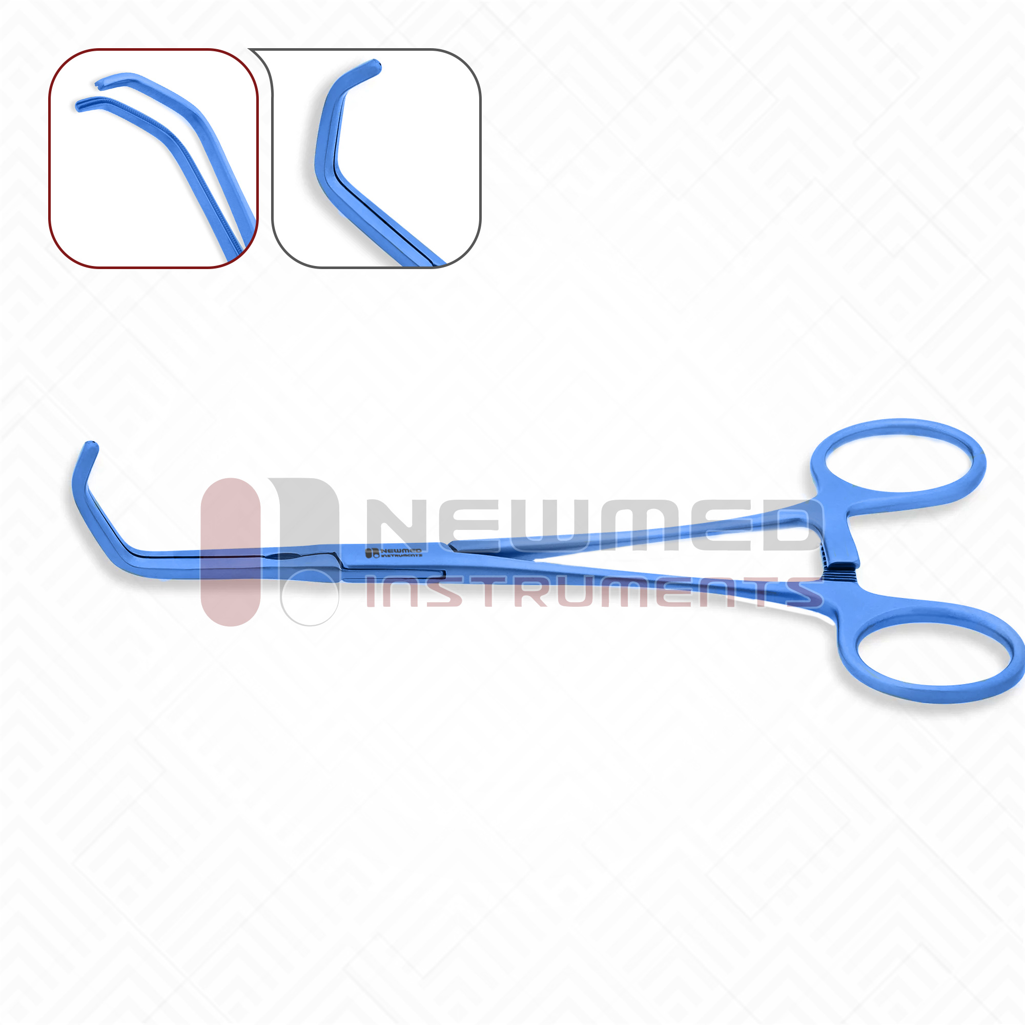 Titanium Beck Infant Aorta Clamp | New Med Instruments
