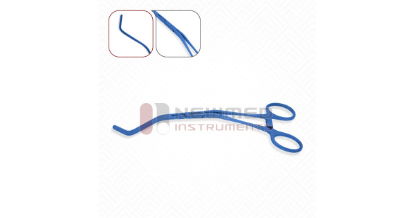 Angled Castaneda Carotid Clamp | New Med Instruments