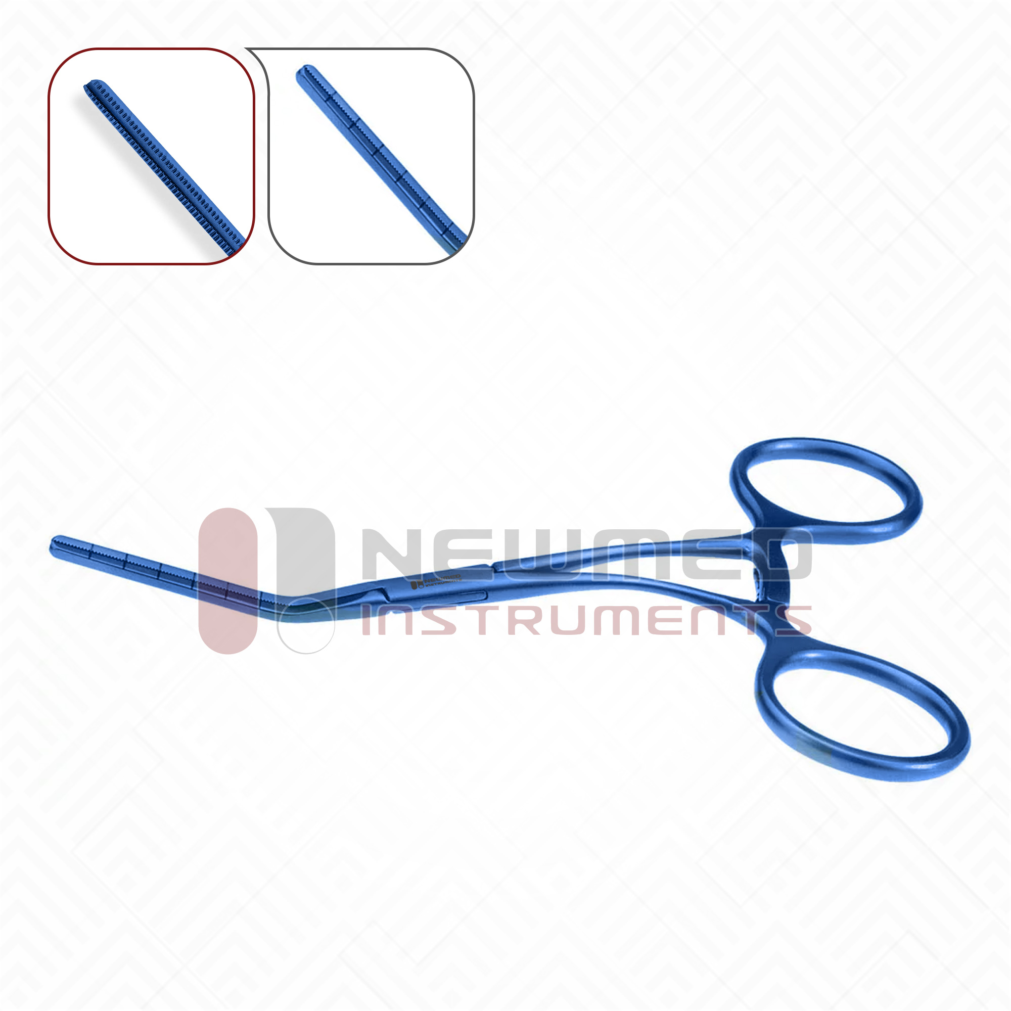 Angled Castaneda Clamp | New Med Instruments