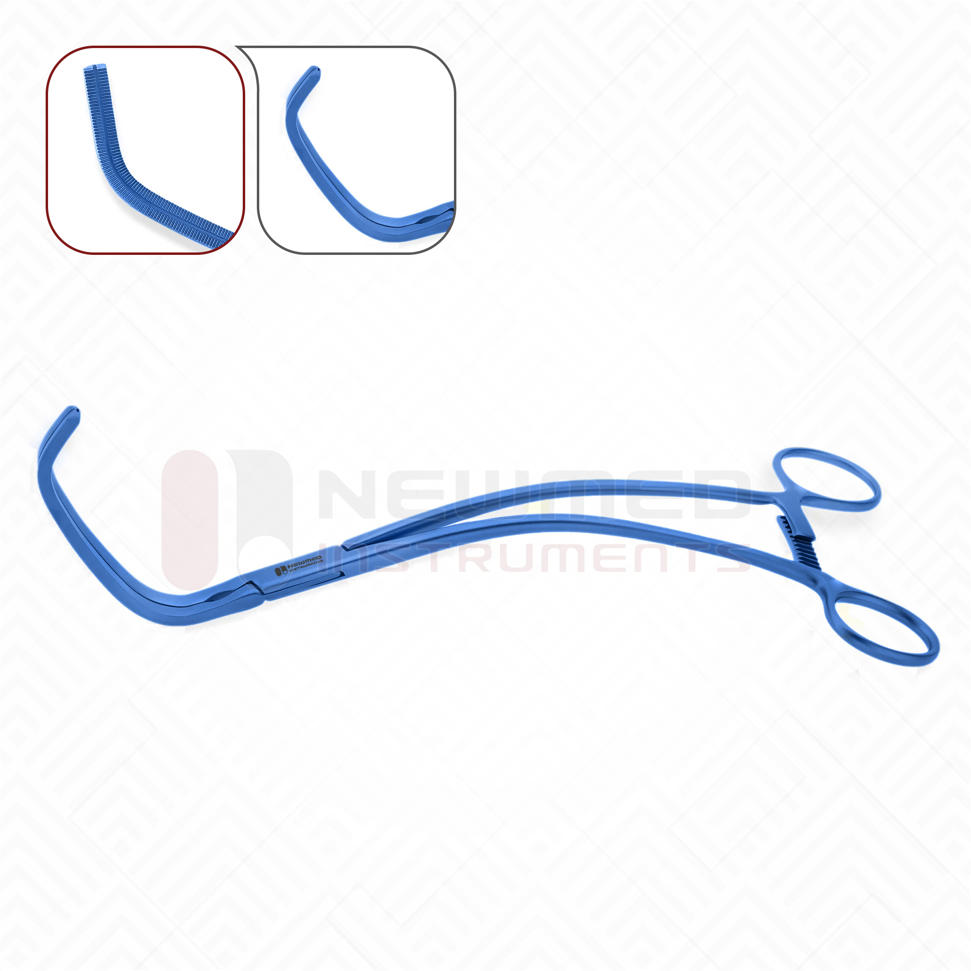 Titanium Cooley Aorta Clamp | New Med Instruments