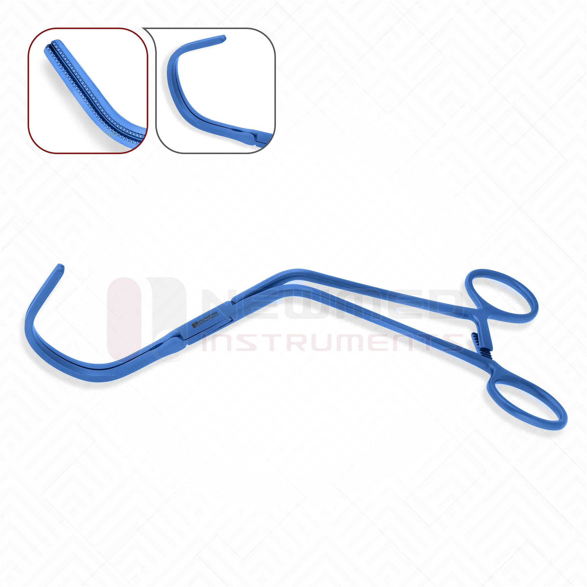 Angled Kay Aorta Clamp | New Med Instruments