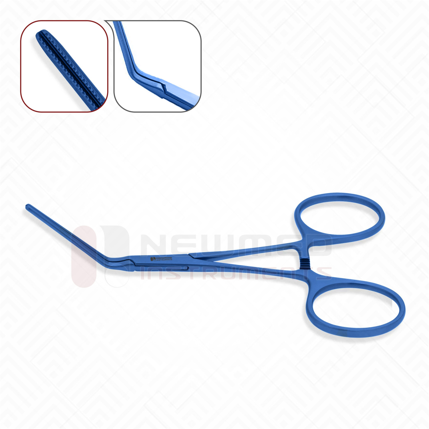 Titanium Angled Micro Clamp | New Med Instruments