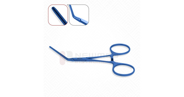 Titanium Angled Micro Clamp | New Med Instruments