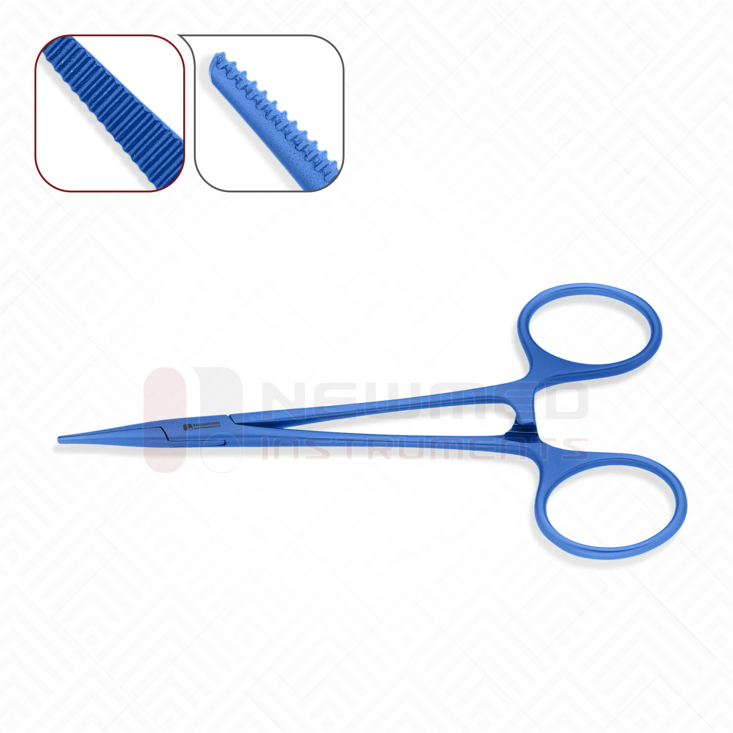 Titanium Halstead Ring Forceps | New Med Instruments