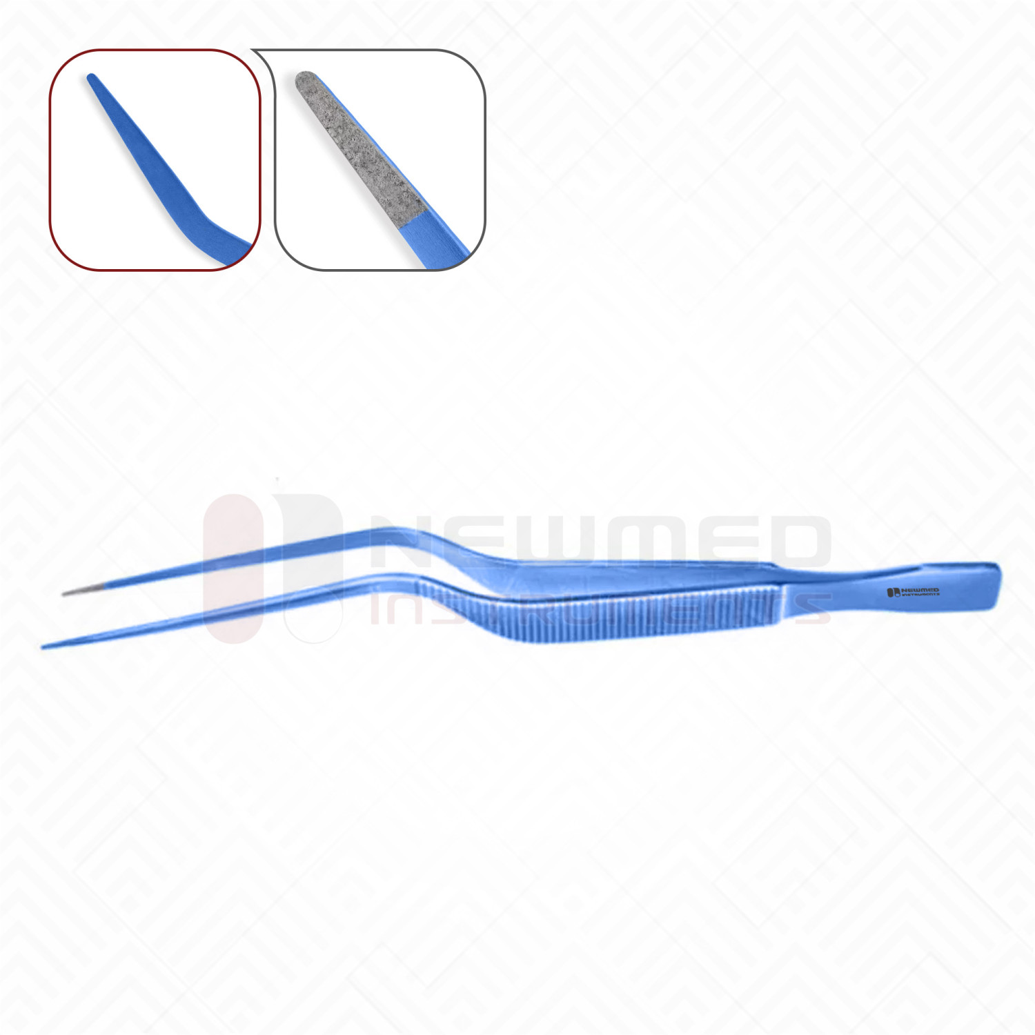 Titanium Micro Bayonet Forceps | New Med Instruments