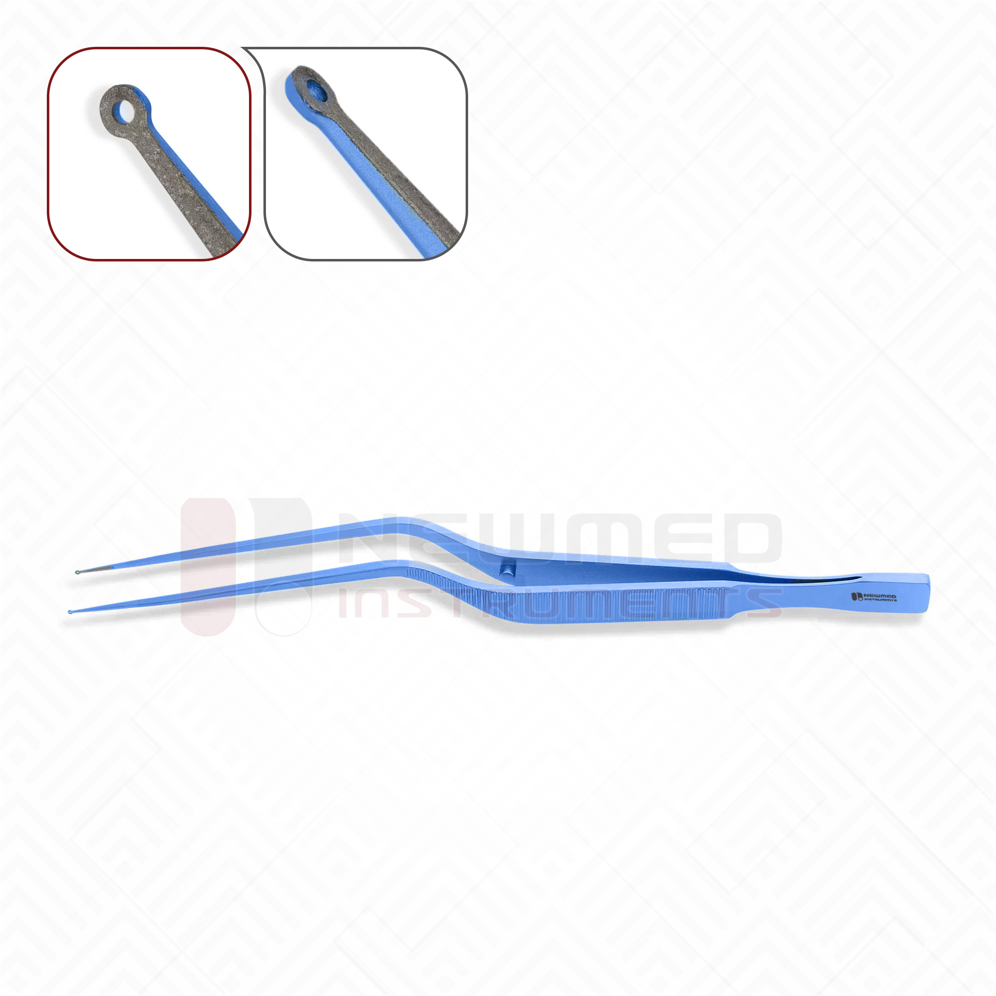 Titanium Ring tip Forceps | New Med Instruments