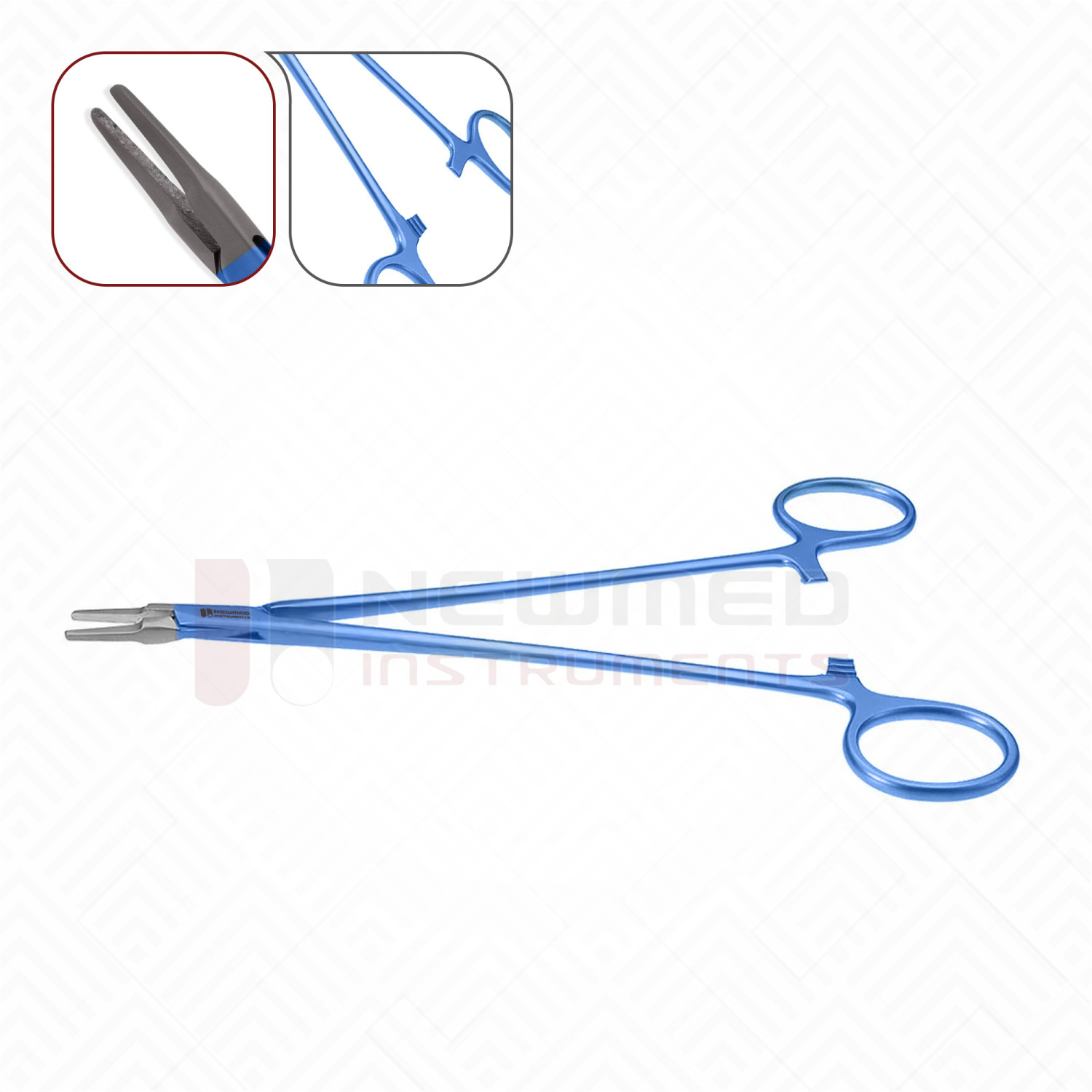 Titanium Intracardiac Needle Holder | New Med Instruments