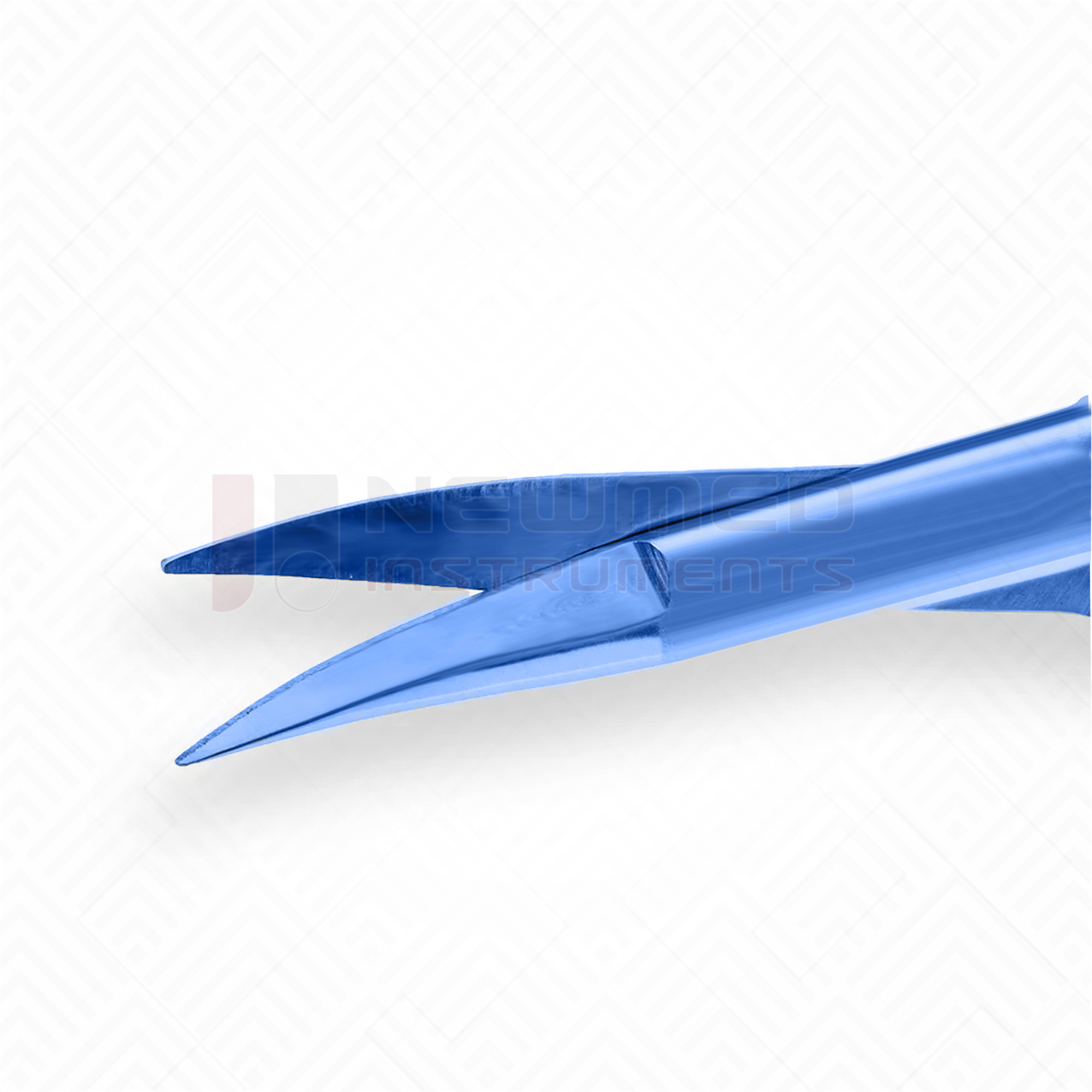 Titanium Flat Bayonet Micro Scissor | New Med Instruments