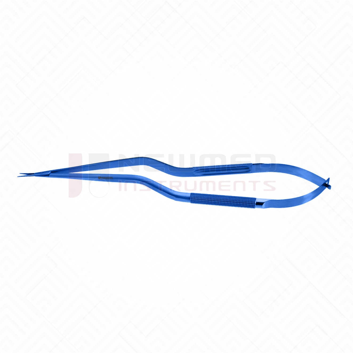 Titanium Flat Bayonet Micro Scissor | New Med Instruments