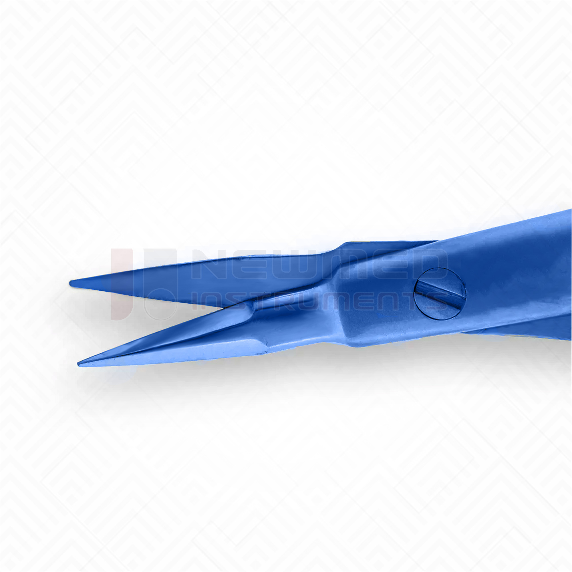 Titanium Flat Bayonet Micro Scissor | New Med Instruments