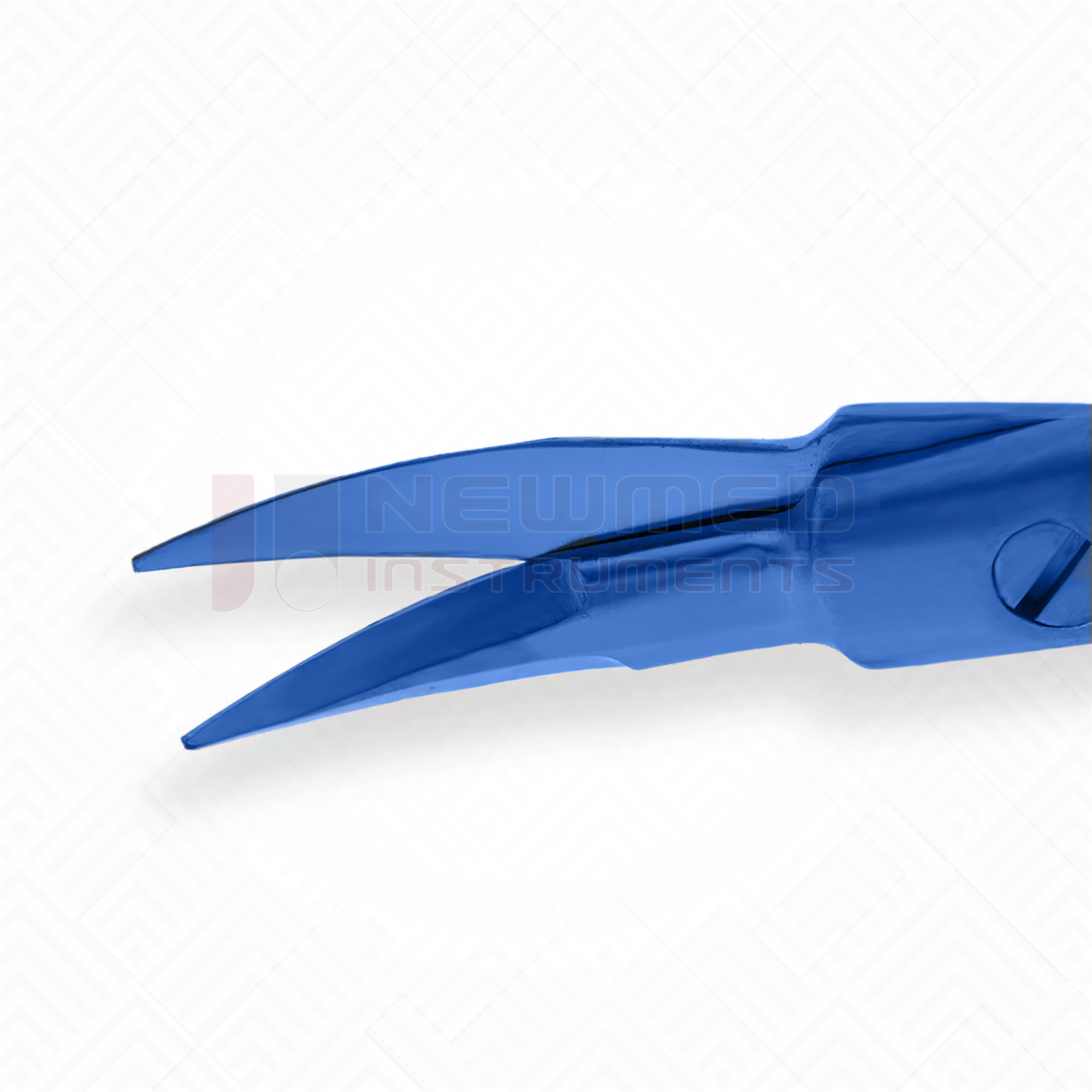 Titanium Flat Bayonet Micro Scissor | New Med Instruments