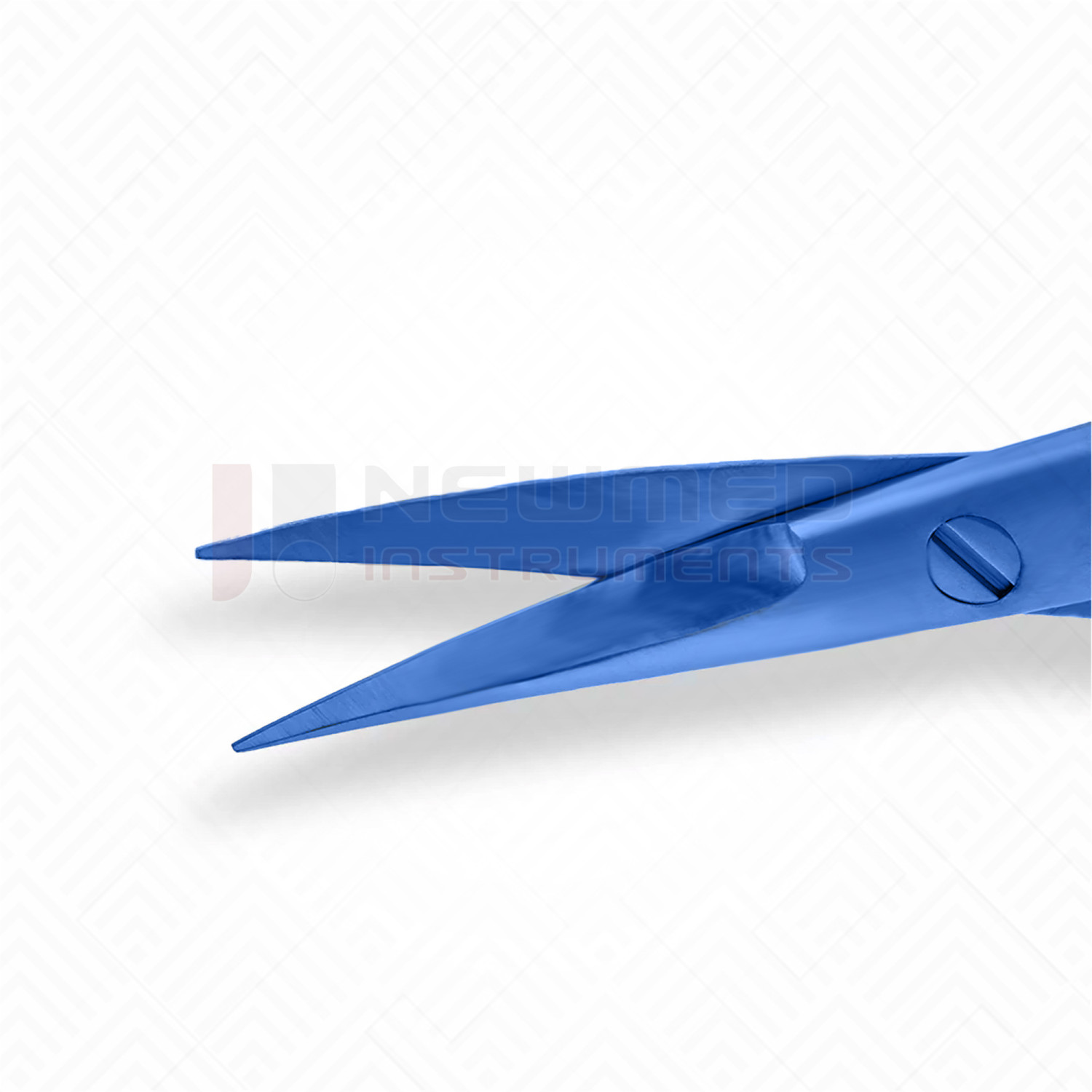 Titanium Round Bayonet Micro Scissor | New Med Instruments