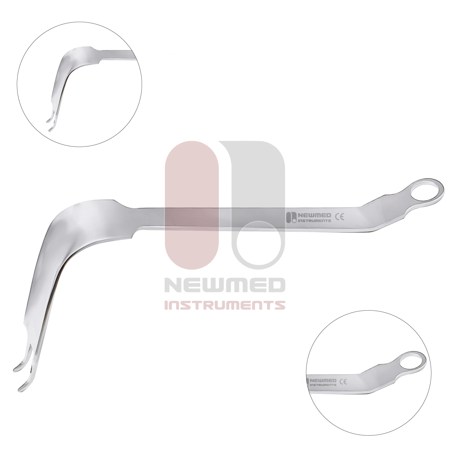 Wide Hohmann Retractor Double Prong | New Med Instruments