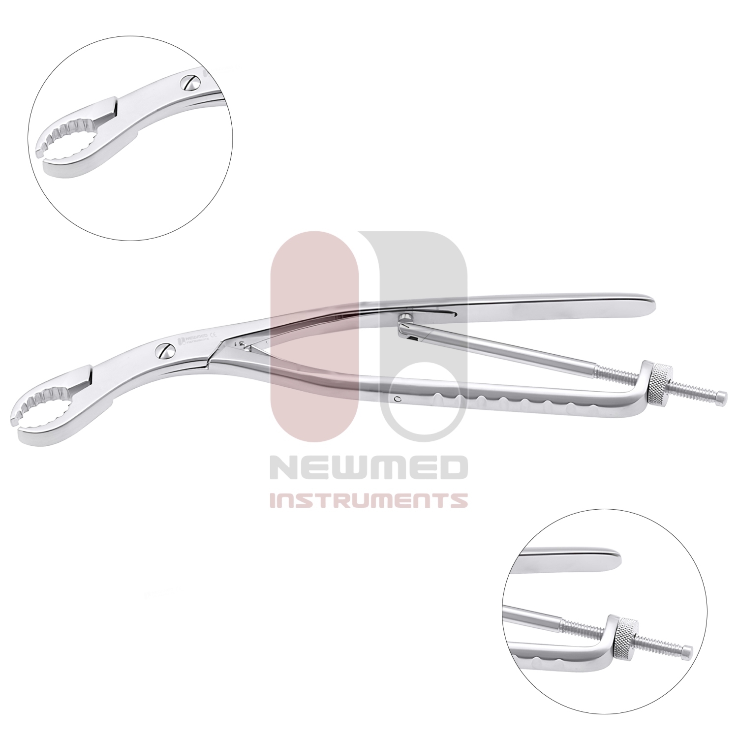 Pinzas para huesos Ulrich - rectas | NewMed Instruments