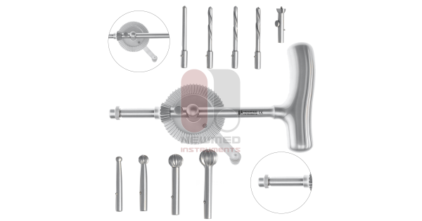 Stille Pattern Drill Set - Complete | NewMed Instruments