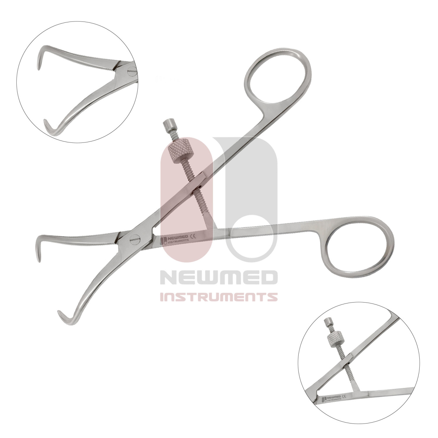 Malleolar Bone Fragment Clamps | New Med Instruments